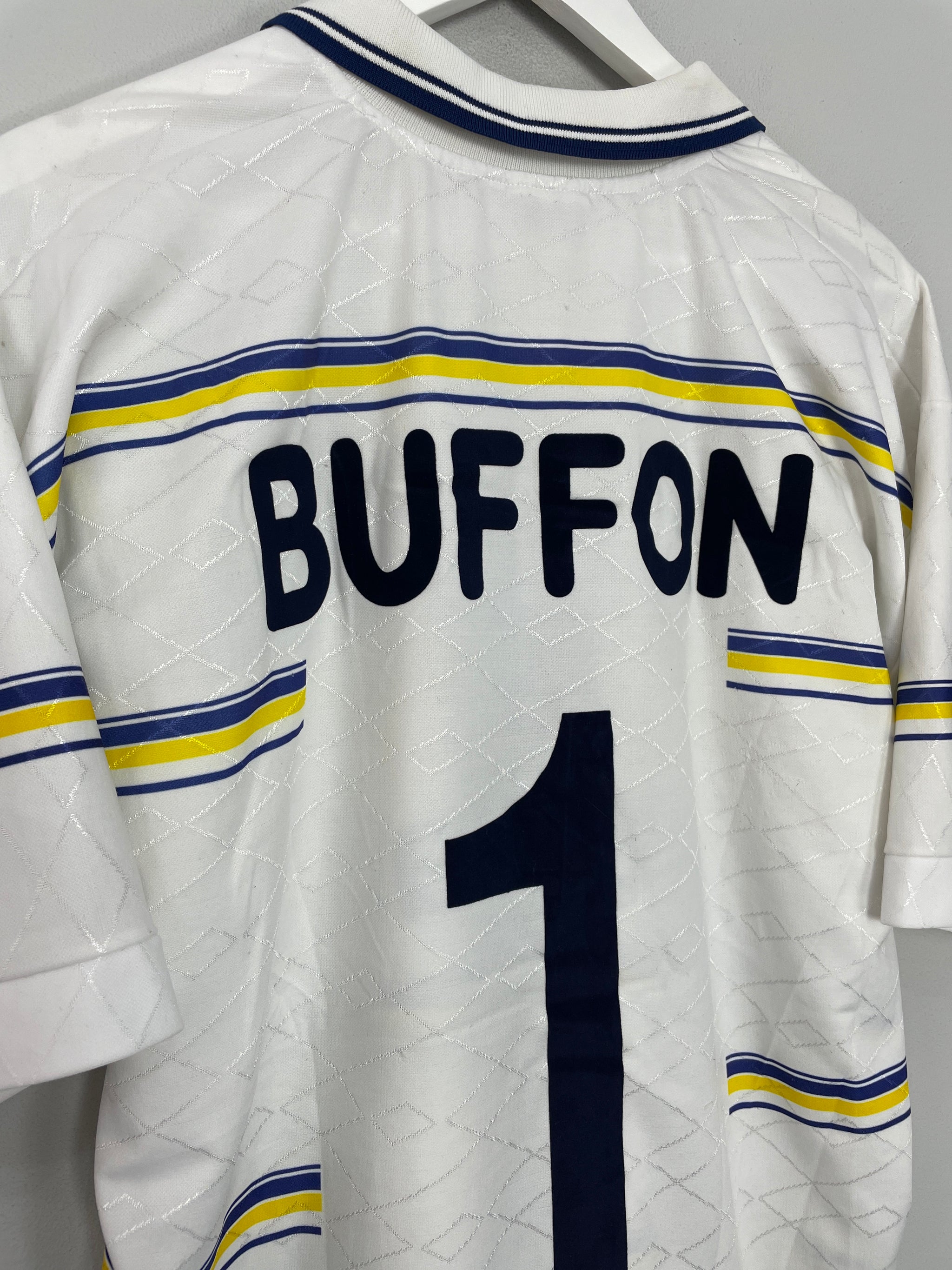 CULT KITS - 1998/99 PARMA BUFFON #1 AWAY SHIRT (XXL) LOTTO – Cult Kits