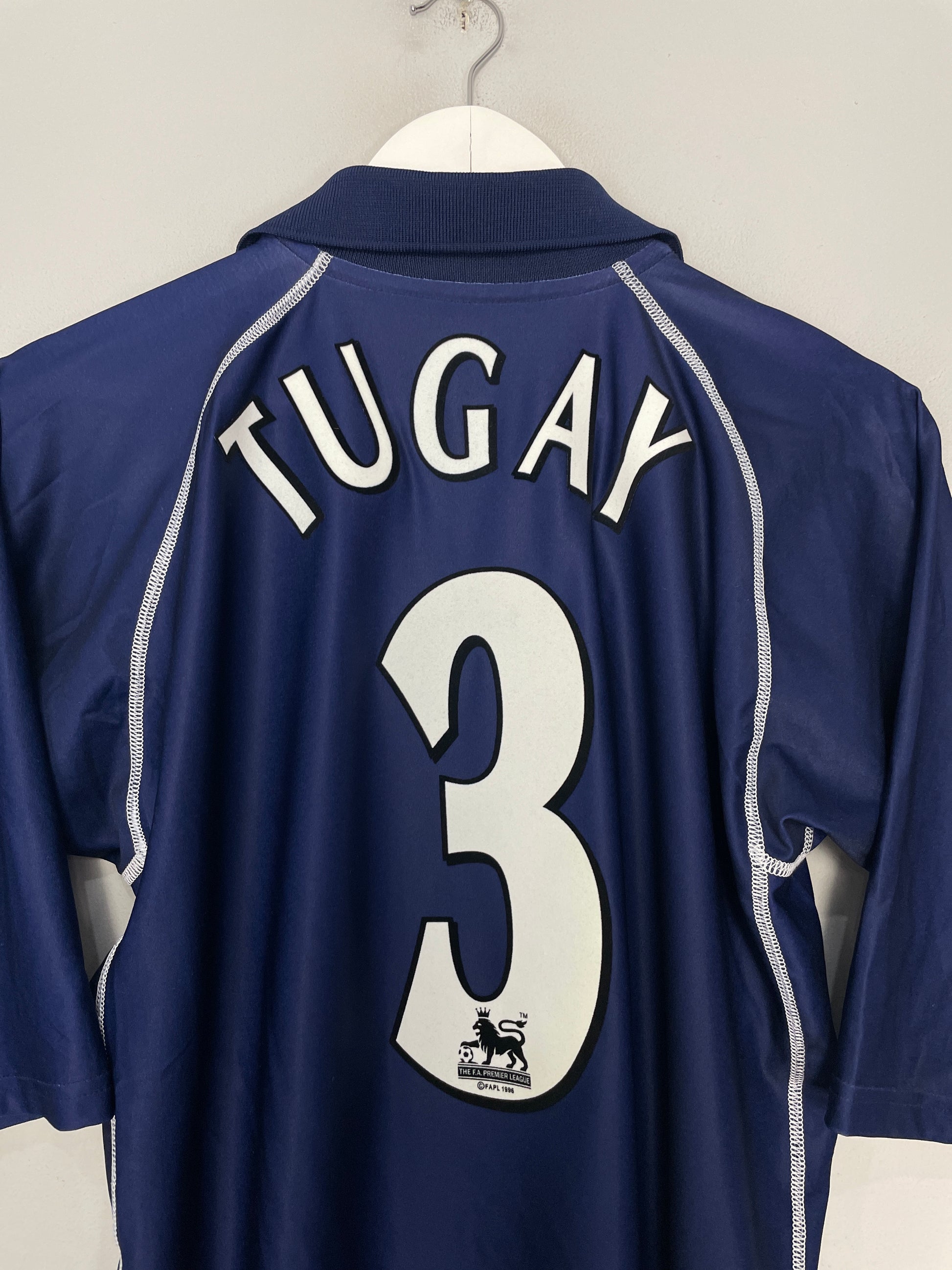 CULT KITS - 2001/02 BLACKBURN ROVERS TUGAY #3 AWAY SHIRT (XL) KAPPA ...