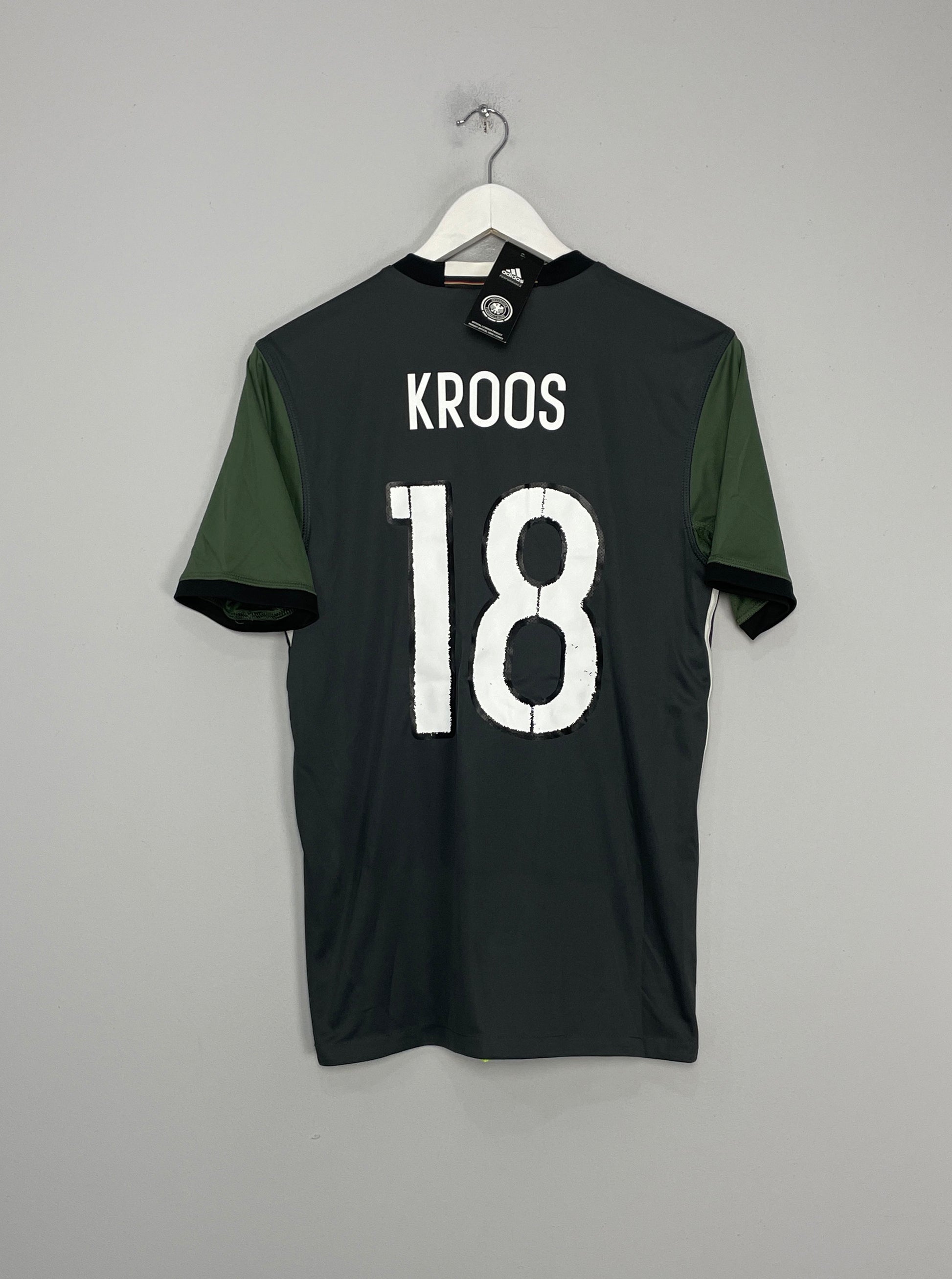 CULT KITS - 2015/16 GERMANY KROOS #18 *BNWT* AWAY SHIRT (S) ADIDAS ...