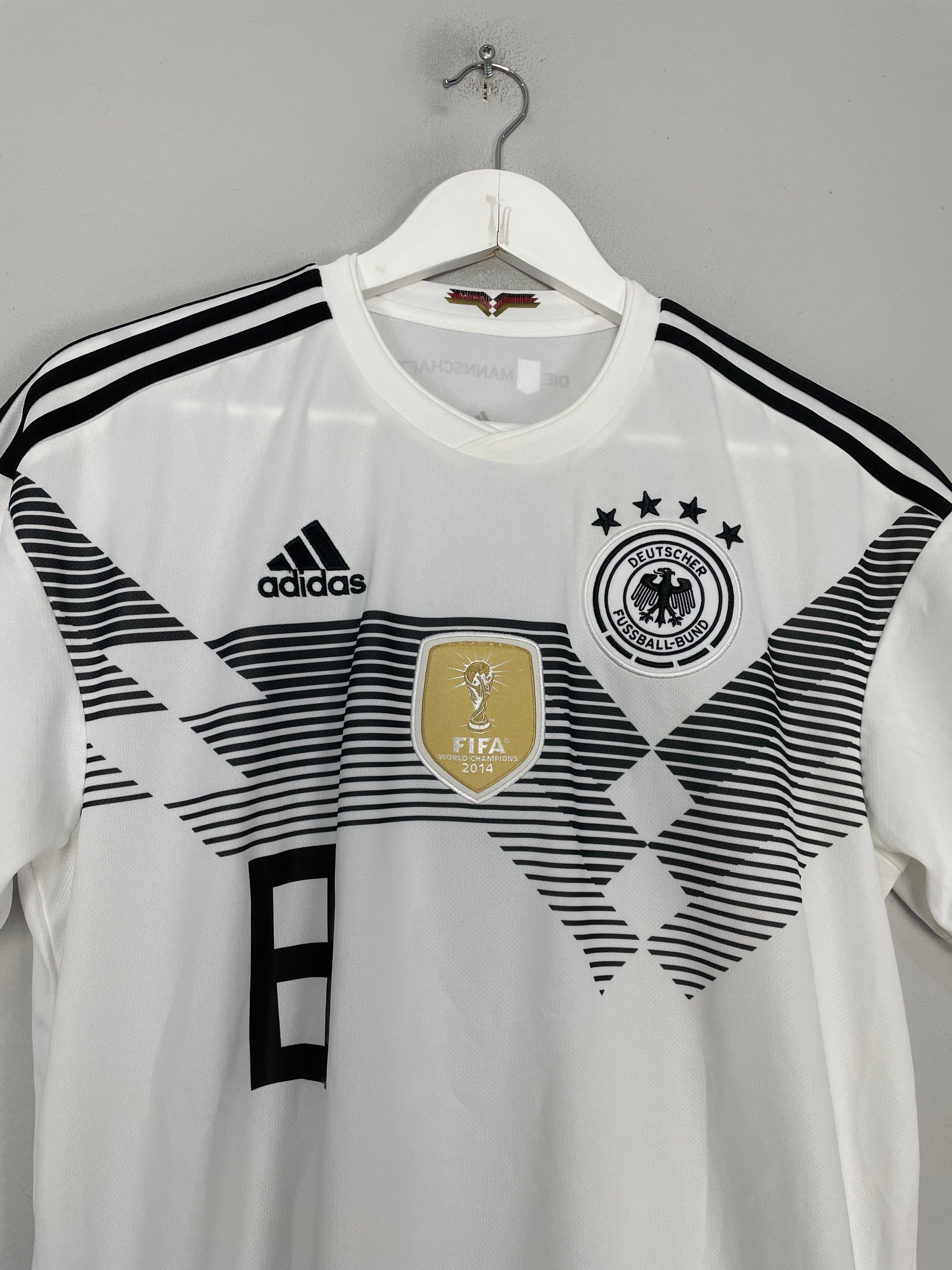 CULT KITS - 2018/19 GERMANY KROOS #8 HOME SHIRT (M) ADIDAS – Cult Kits