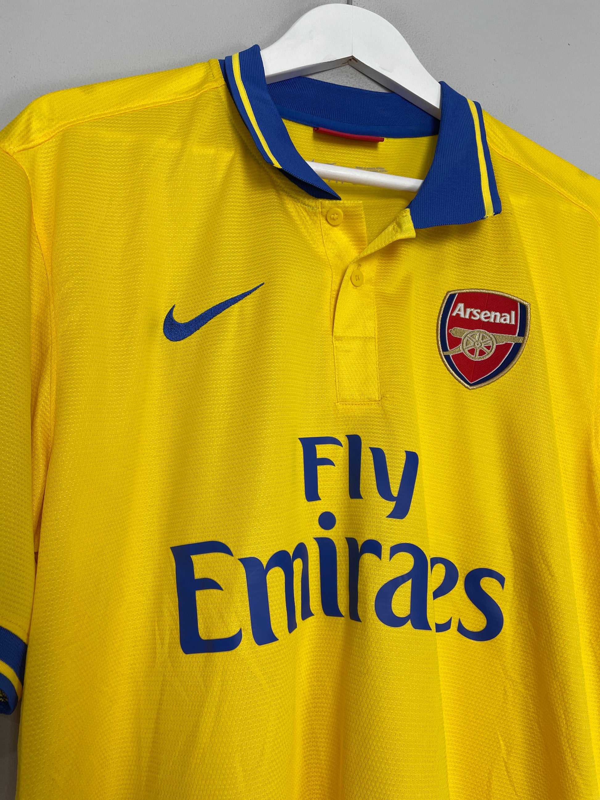 CULT KITS - 2013/14 ARSENAL S.CAZORLA #19 AWAY SHIRT (XL) NIKE – Cult Kits