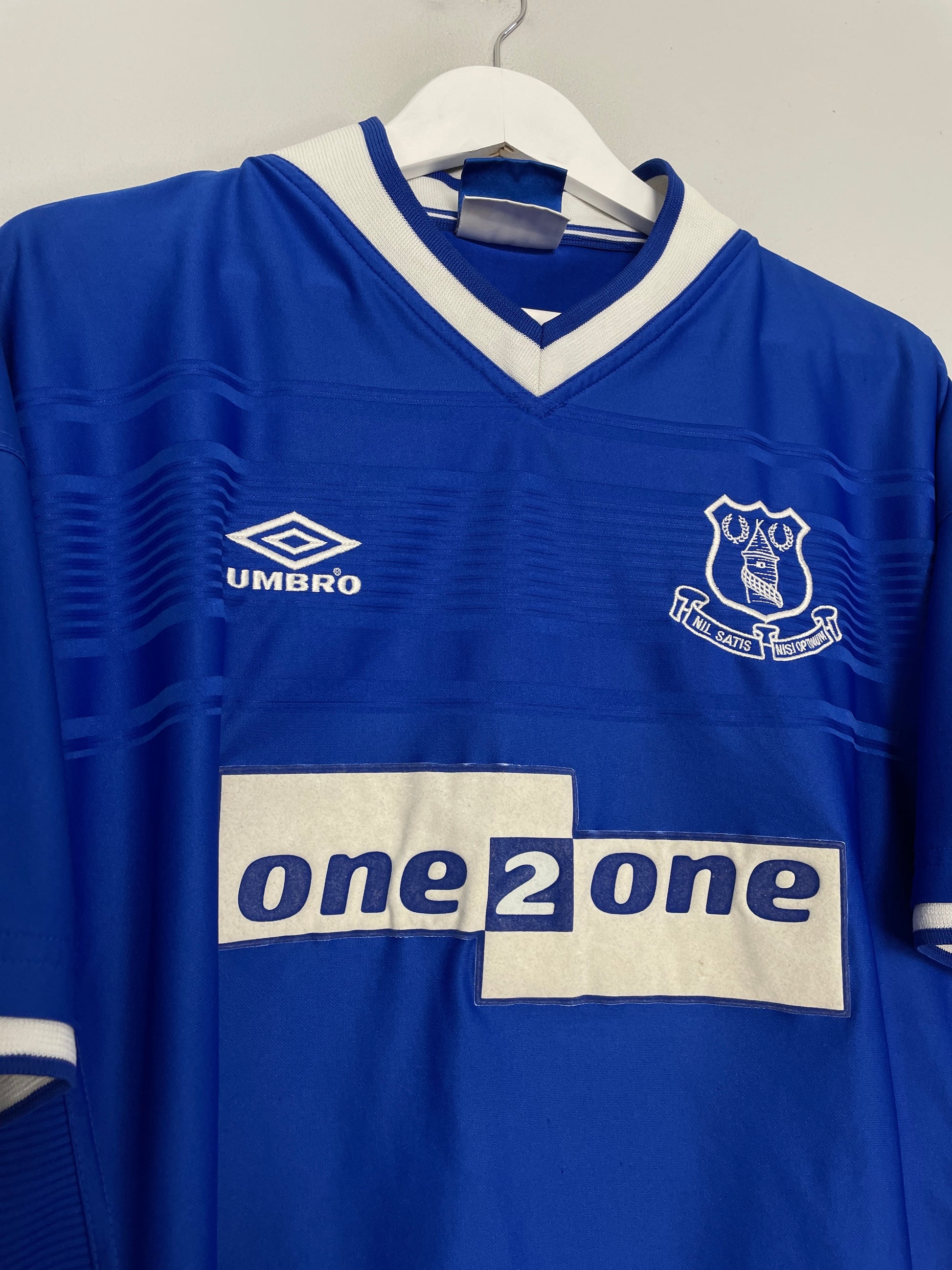 CULT KITS - 1999/00 EVERTON HOME SHIRT (XXL) UMBRO – Cult Kits
