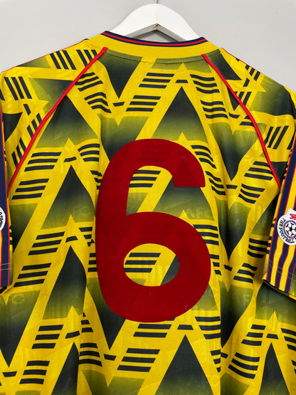 CULT KITS - 1991/93 ARSENAL #6 *RE-ISSUE* AWAY SHIRT (XL) ADIDAS – Cult ...