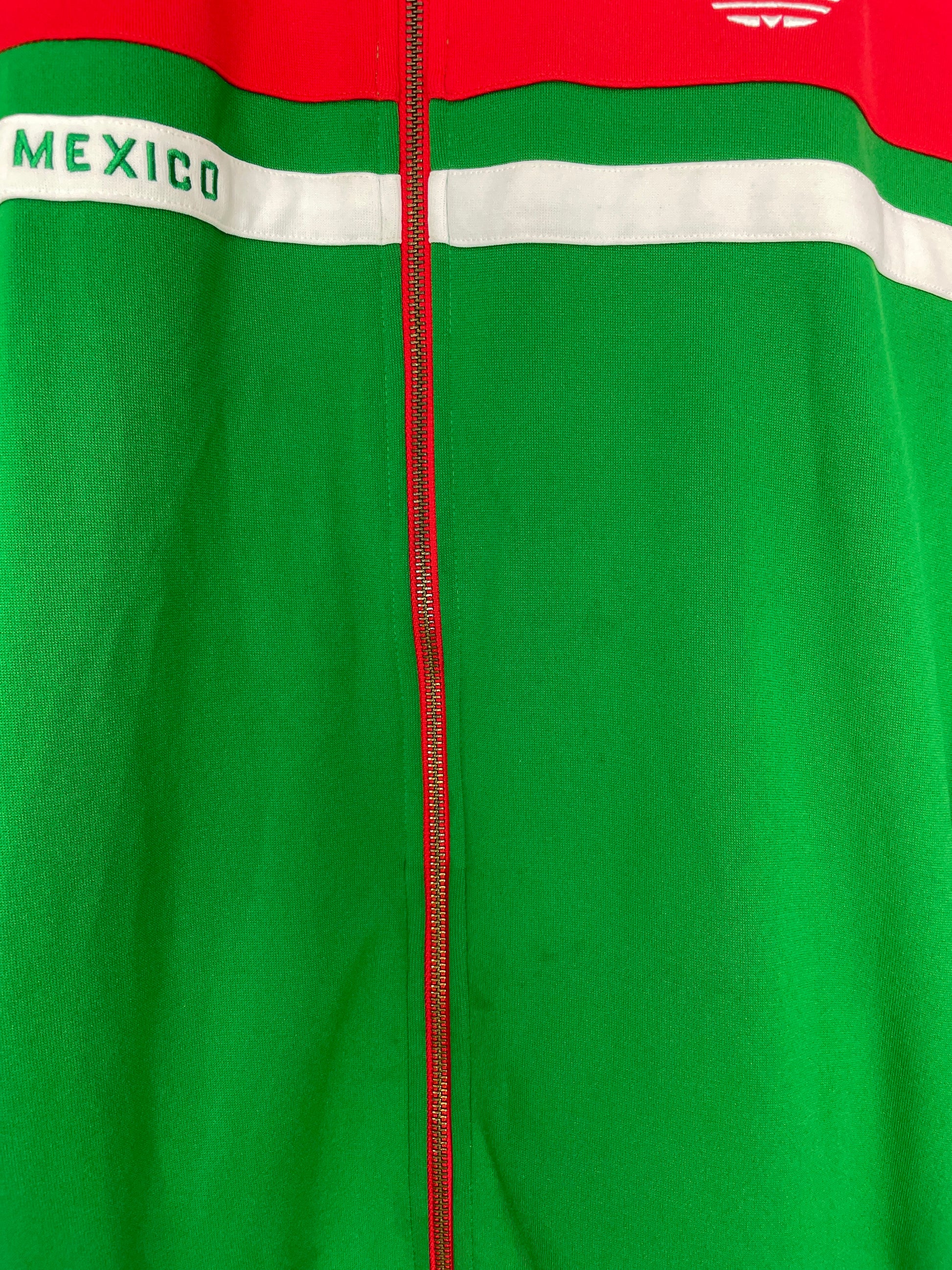 CULT KITS - 1990/91 MEXICO ADIDAS ORIGINALS TRACKSUIT TOP (XL) – Cult Kits