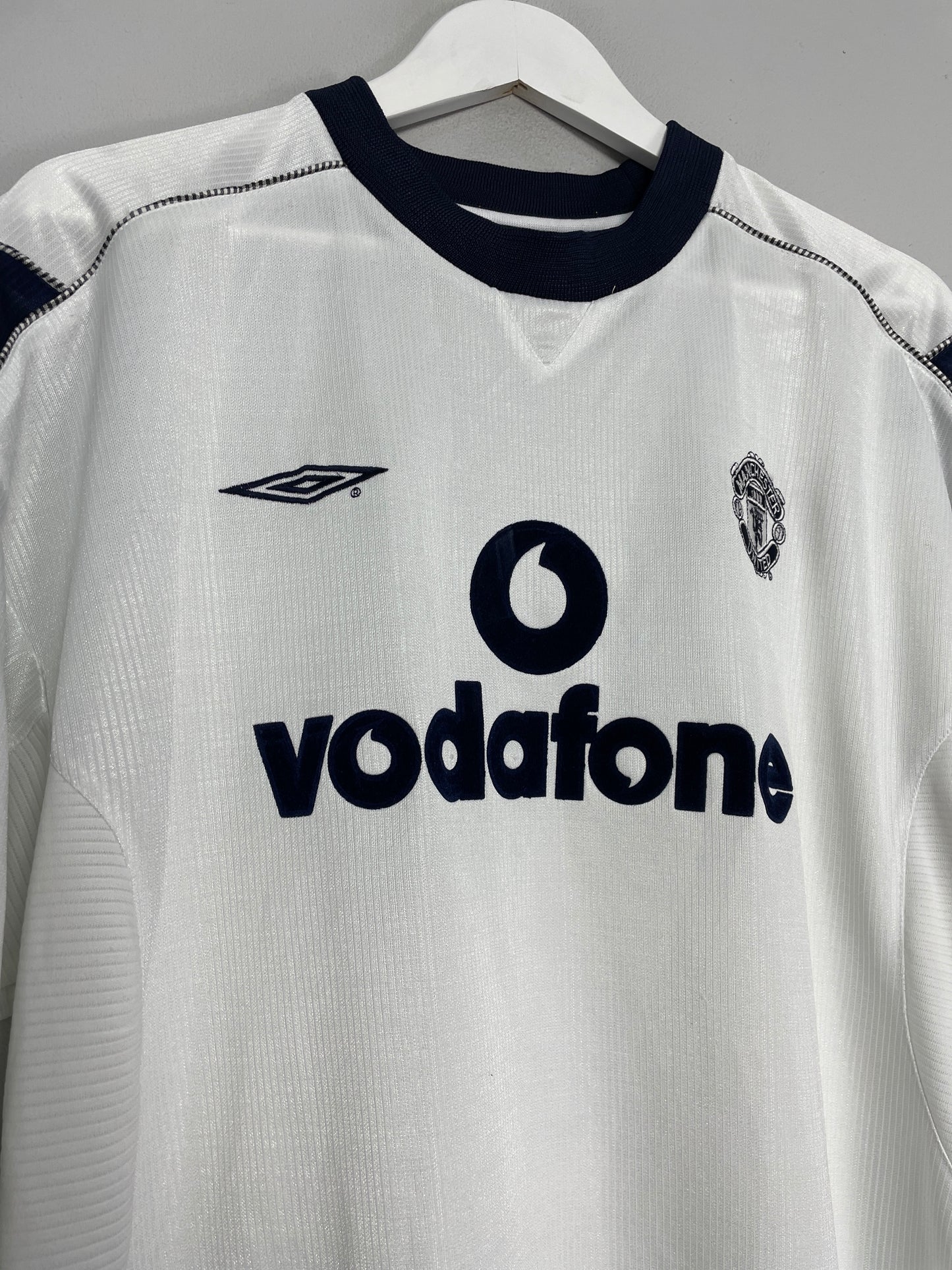 CULT KITS - 2000/01 MANCHESTER UNITED BECKHAM #7 AWAY SHIRT (XL) UMBRO ...