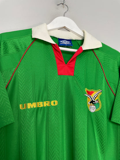 CULT KITS - 1994/95 BOLIVIA HOME SHIRT (M) UMBRO – Cult Kits