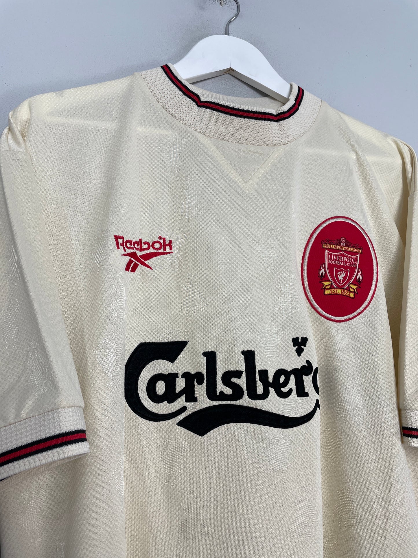 CULT KITS - 1996/97 LIVERPOOL AWAY SHIRT (L) REEBOK – Cult Kits