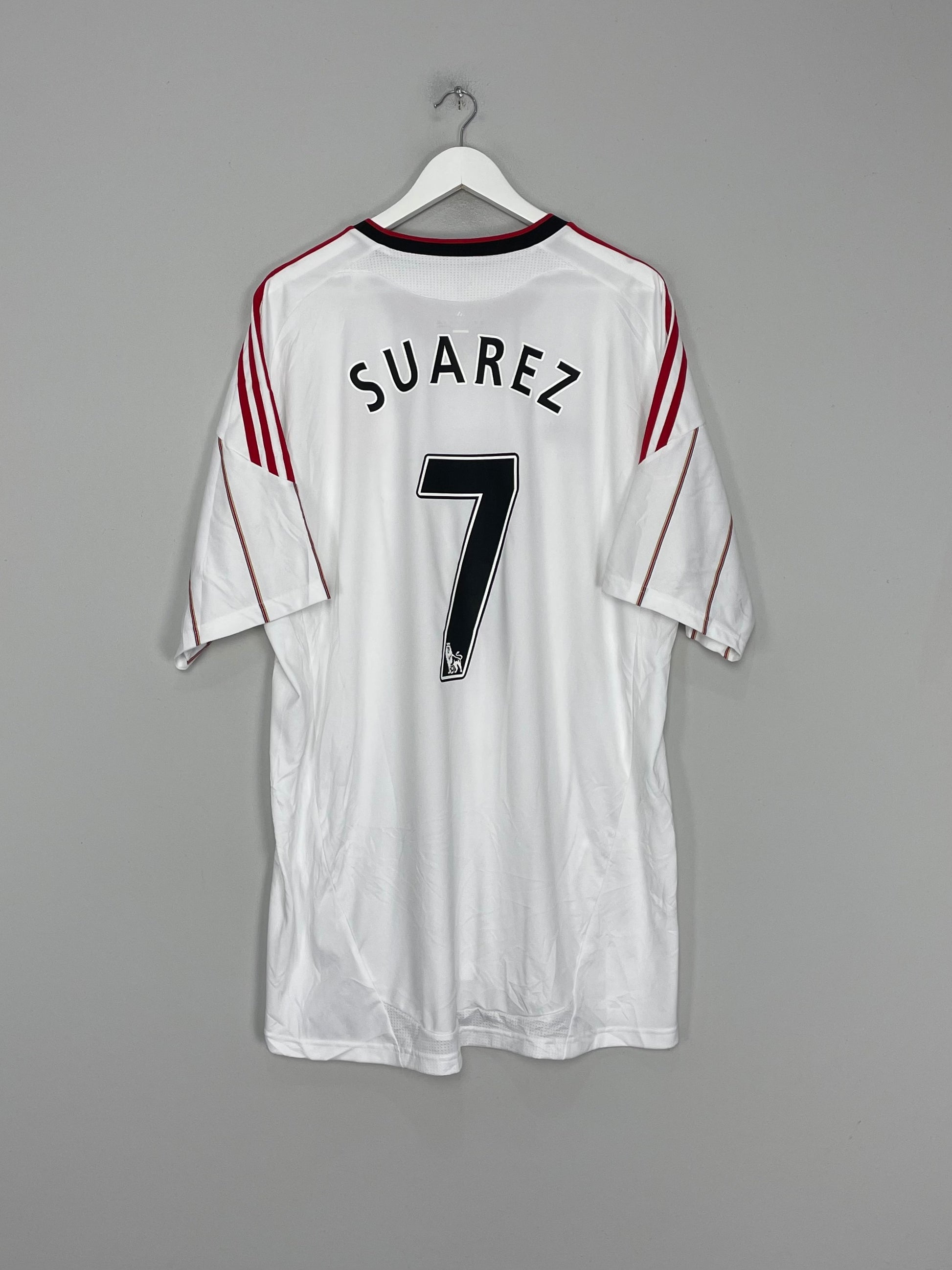 CULT KITS - 2010/11 LIVERPOOL SUAREZ #7 AWAY SHIRT (XXL) ADIDAS – Cult Kits