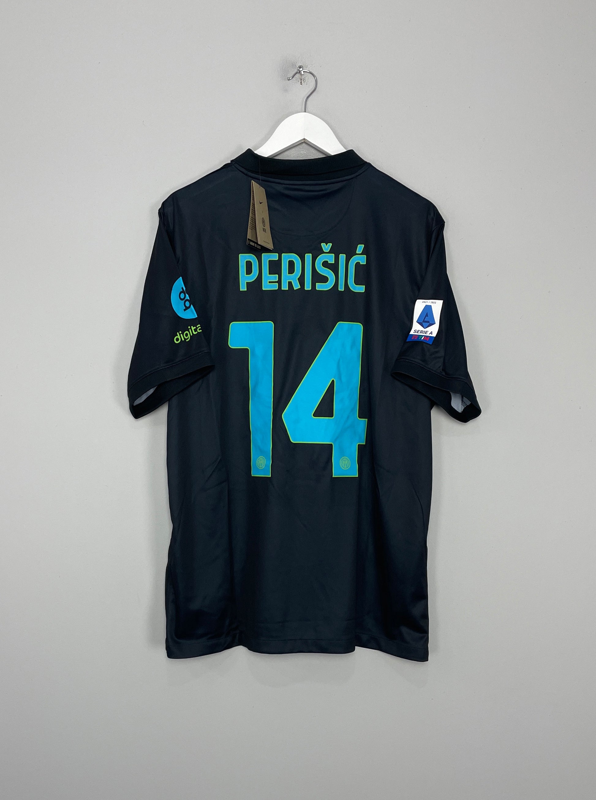 CULT KITS - 2021/22 INTER MILAN PERISIC #14 *BNWT* THIRD SHIRT (XL ...