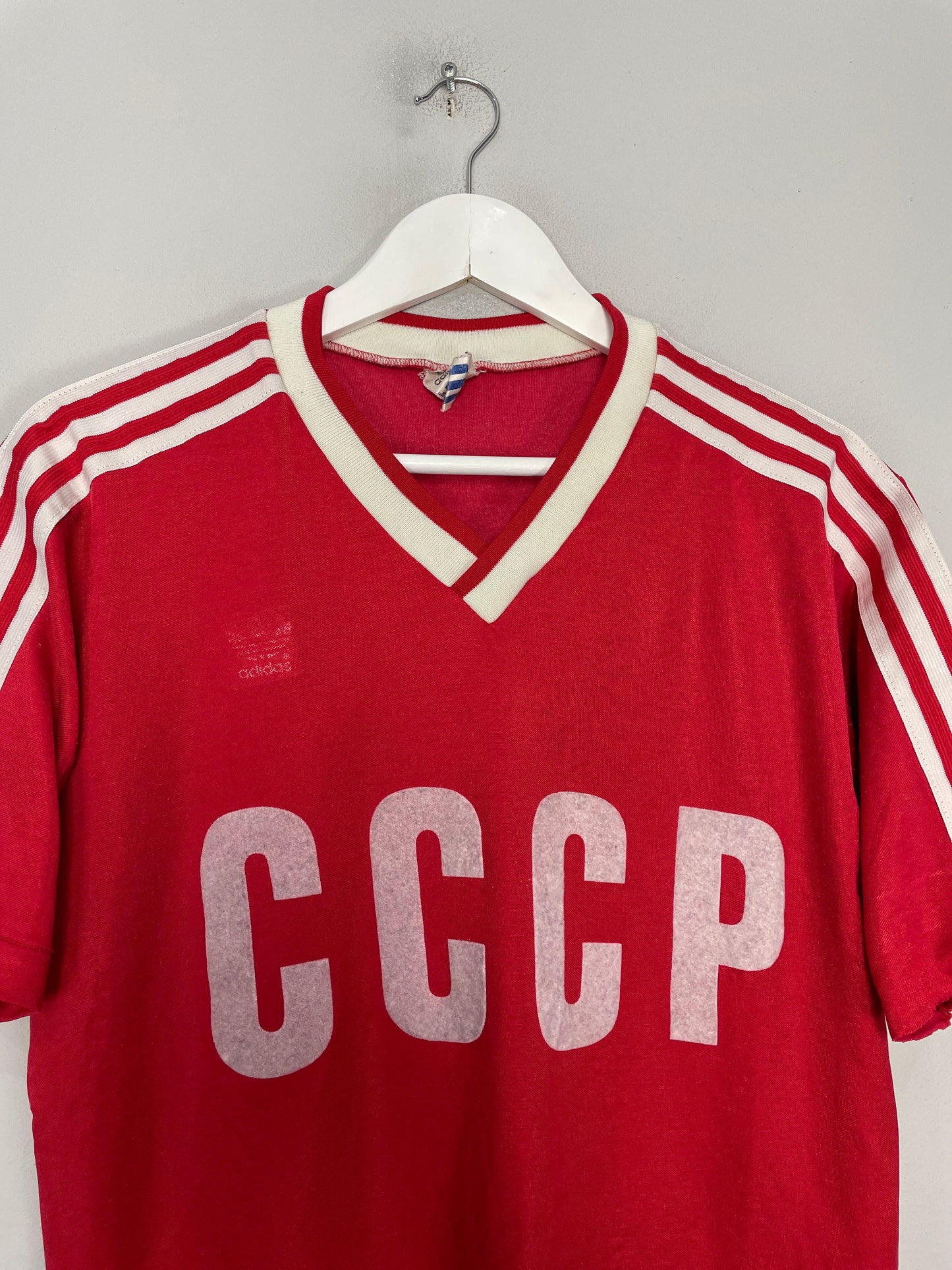 CULT KITS - 1986/87 SOVIET UNION HOME SHIRT (L) ADIDAS – Cult Kits