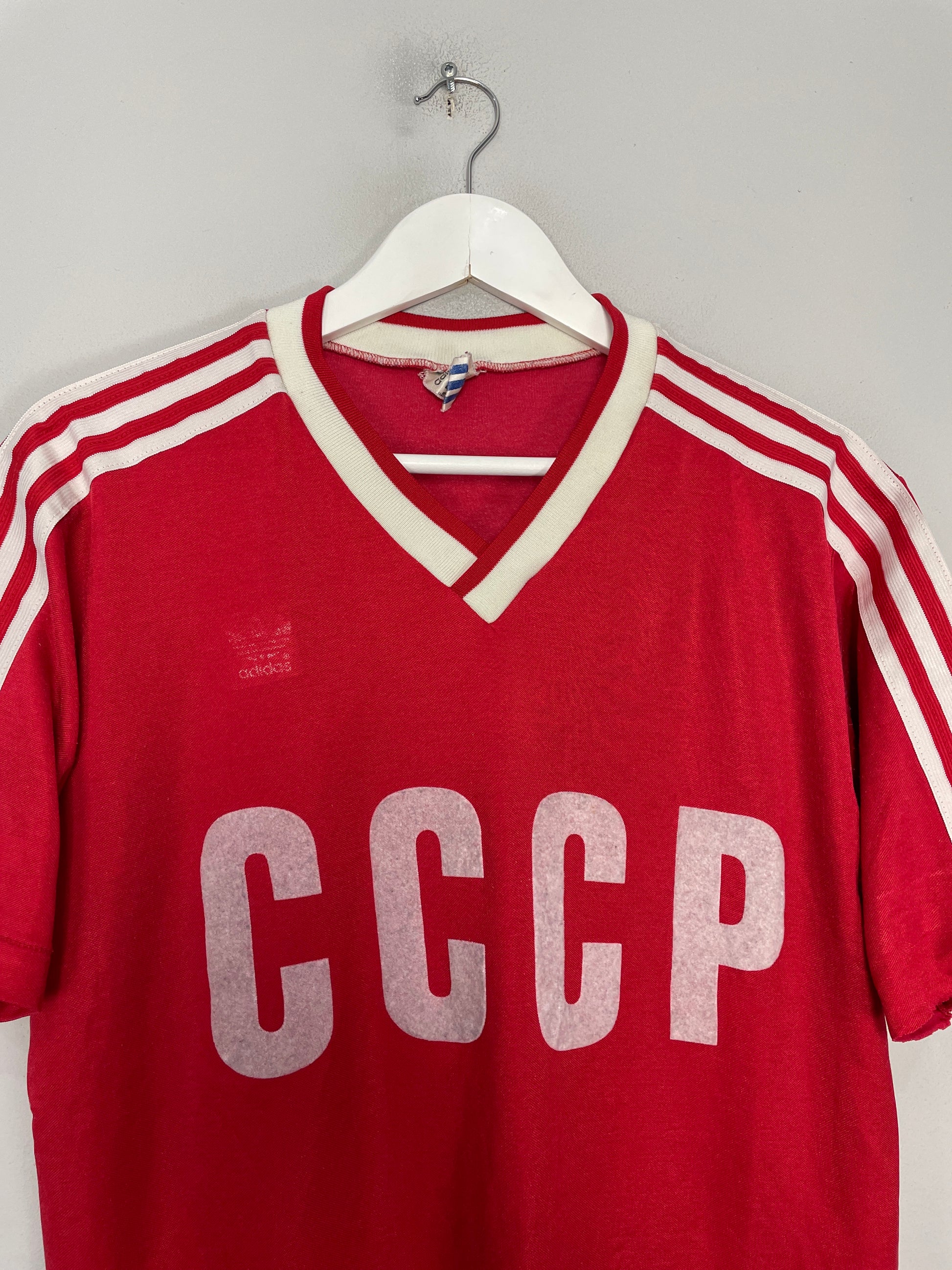 CULT KITS - 1986/87 SOVIET UNION HOME SHIRT (L) ADIDAS – Cult Kits