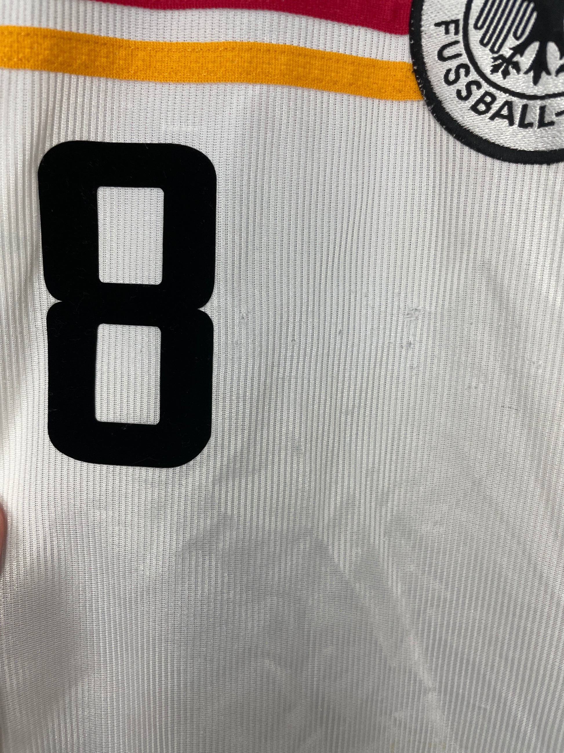 CULT KITS - 1998/00 GERMANY MATTHAUS #8 HOME SHIRT (XL) ADIDAS – Cult Kits