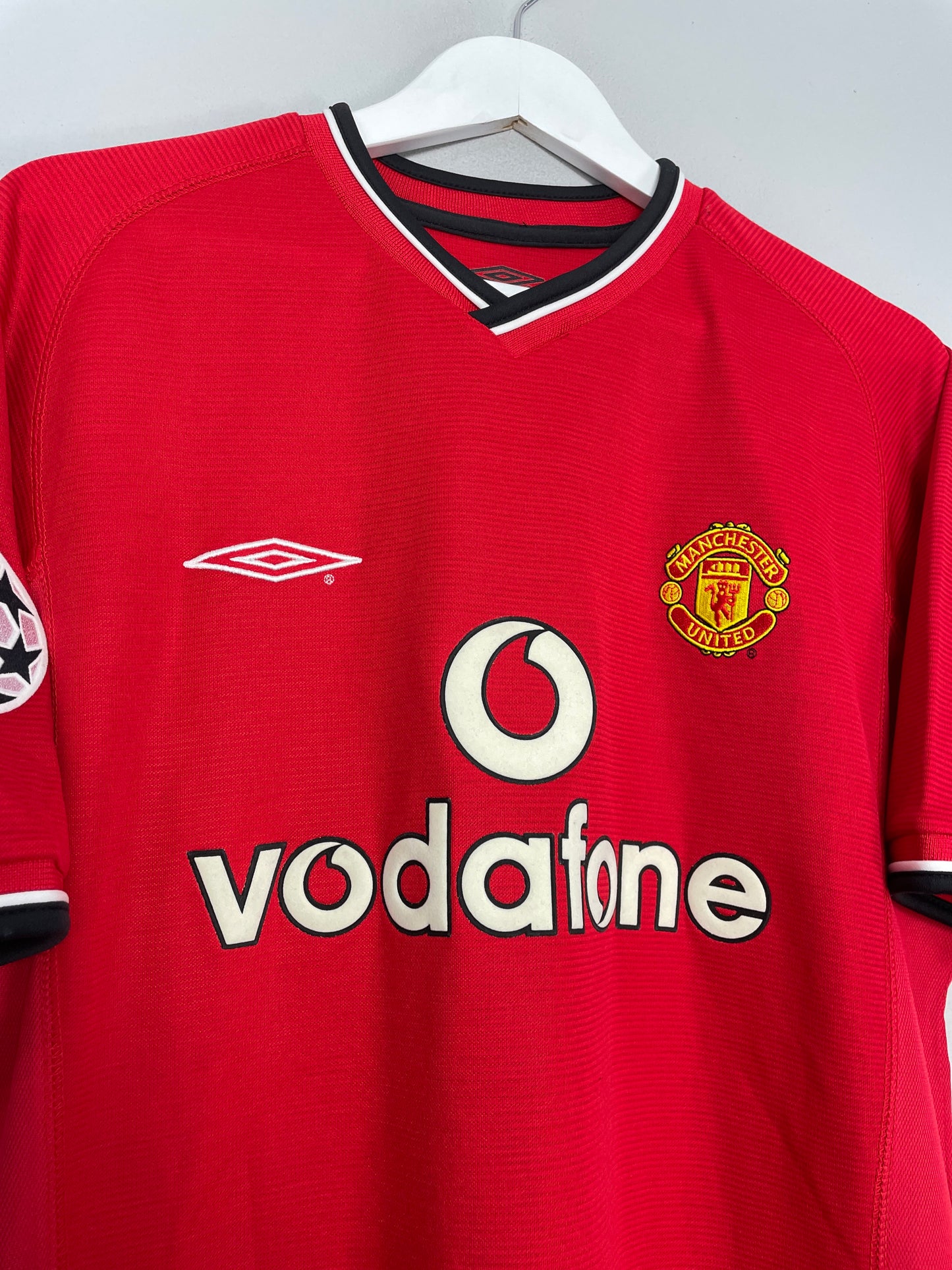 CULT KITS - 2000/02 MANCHESTER UNITED KEANE #16 C/L HOME SHIRT (M ...