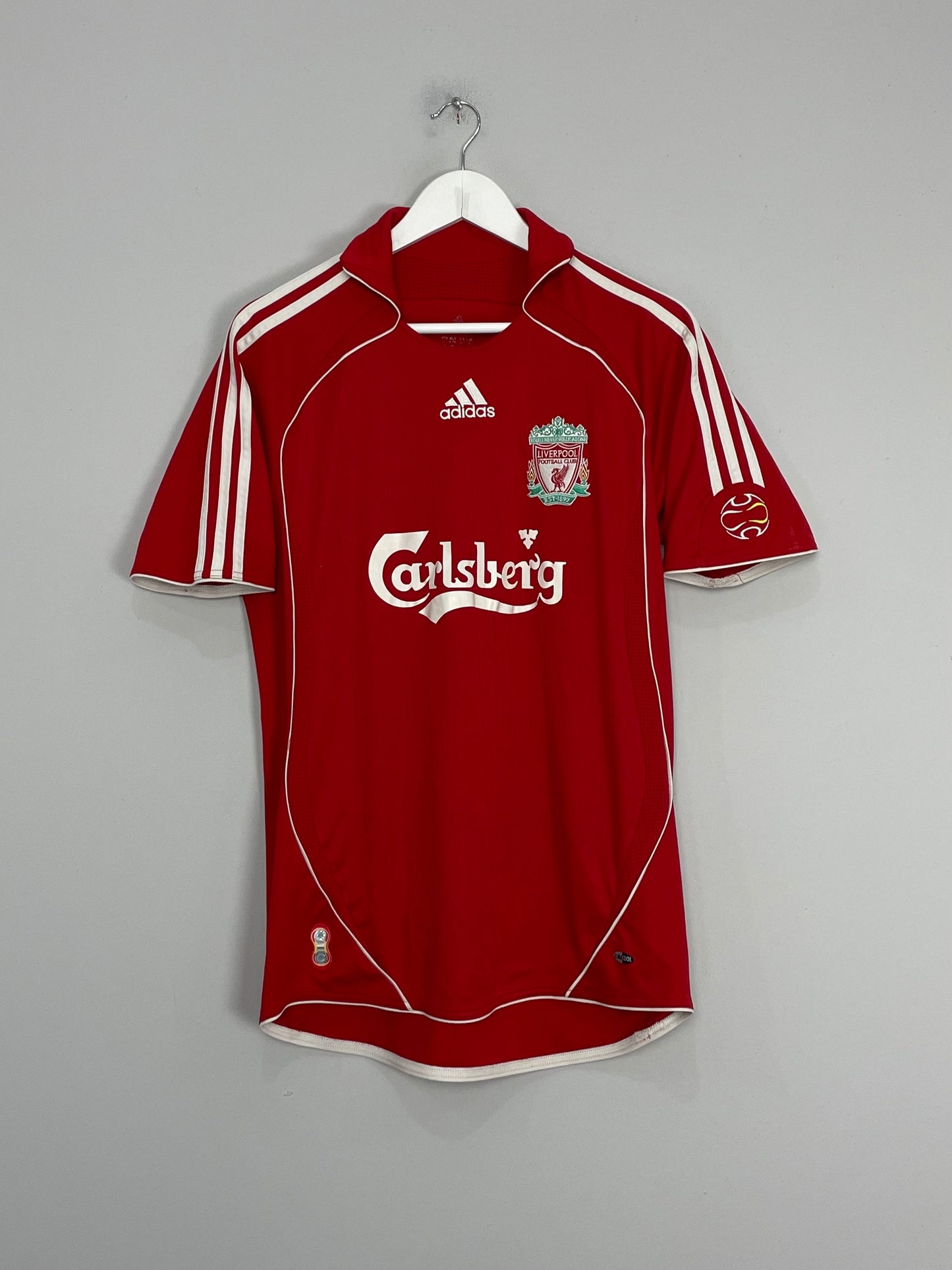 CULT KITS - 2007/08 LIVERPOOL GERRARD #8 HOME SHIRT (S) ADIDAS – Cult Kits