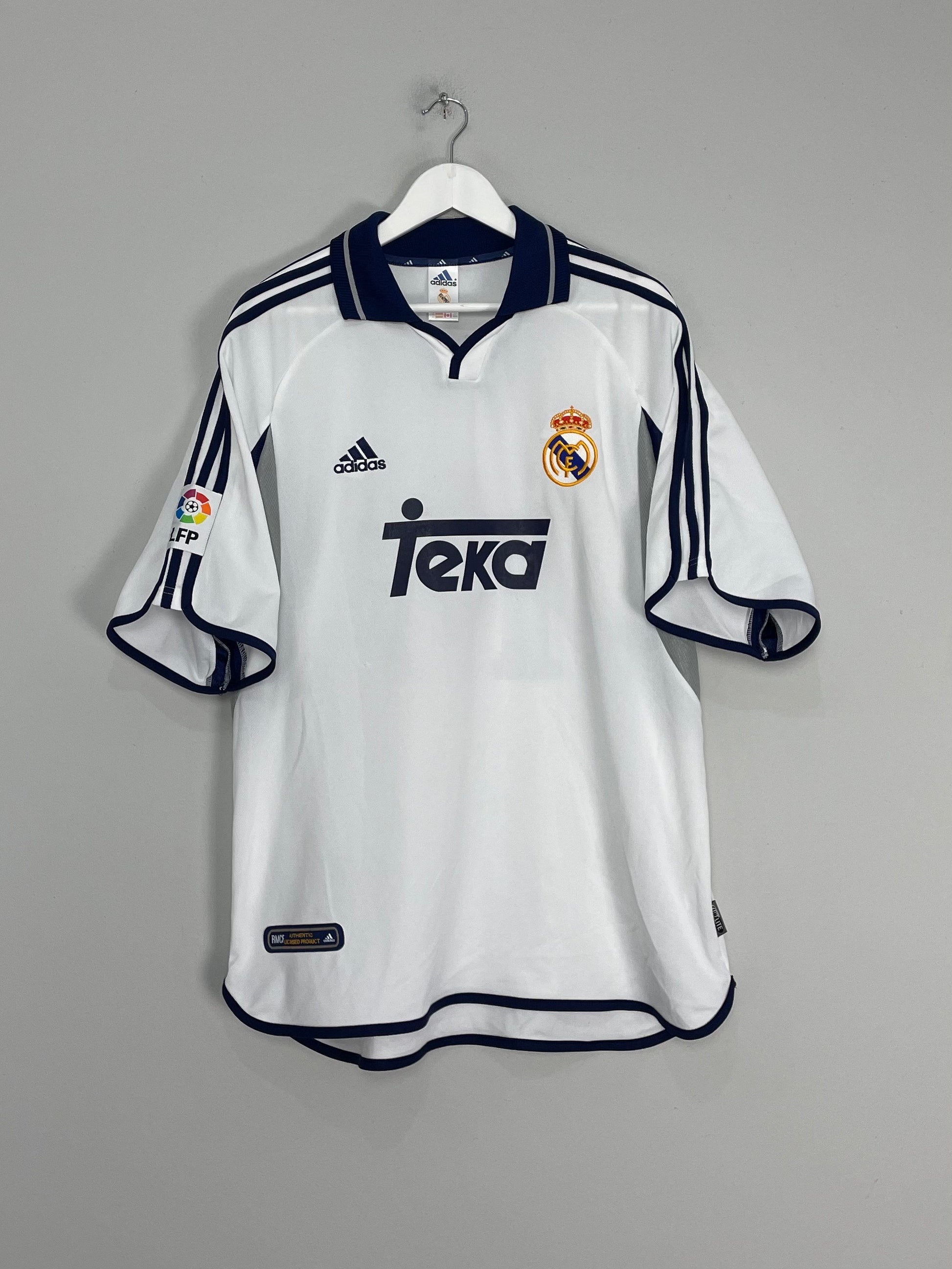 CULT KITS - 2000/01 REAL MADRID FIGO #10 HOME SHIRT (XL) ADIDAS – Cult Kits