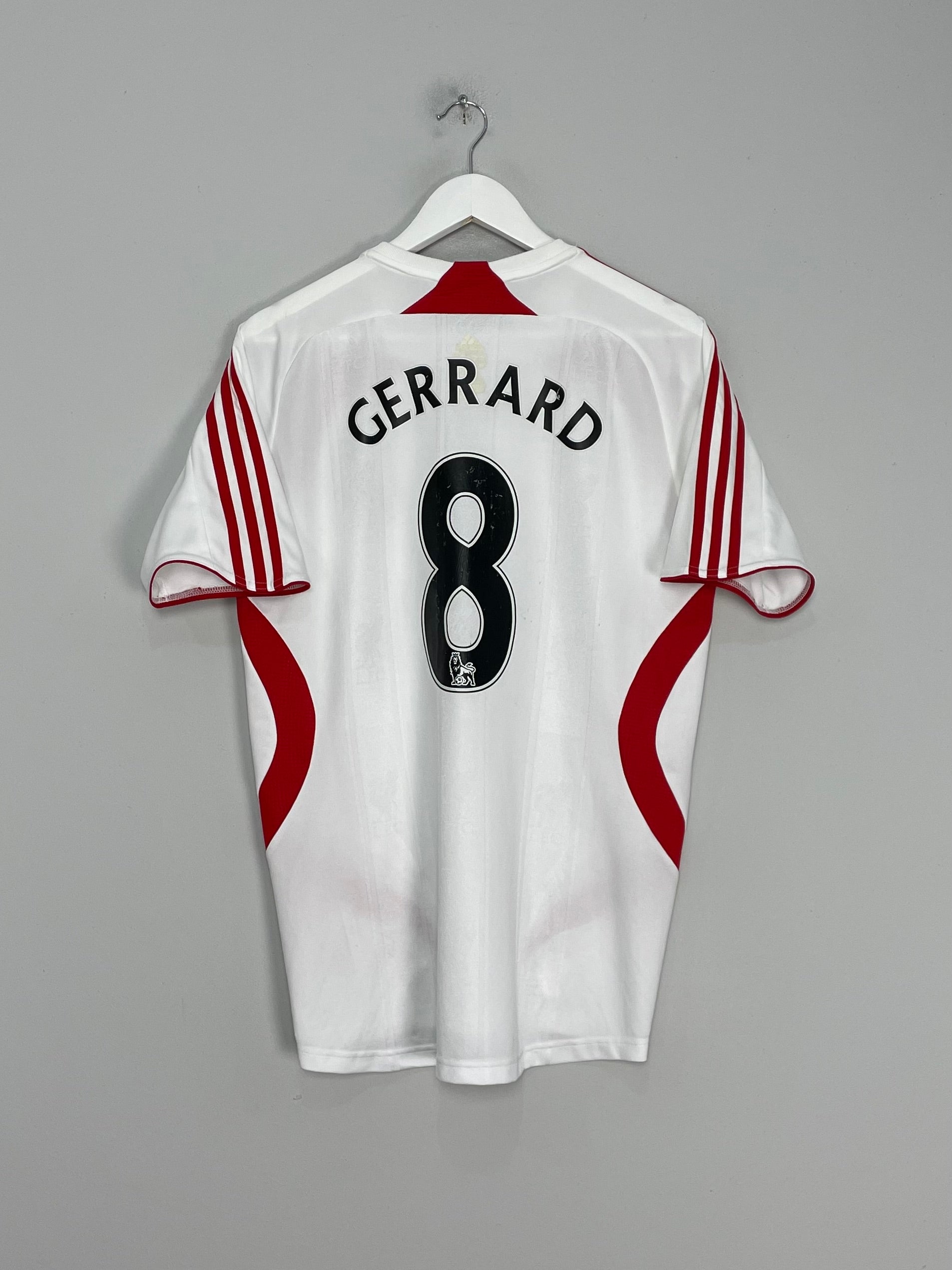 CULT KITS - 2007/08 LIVERPOOL GERRARD #8 AWAY SHIRT (M) ADIDAS – Cult Kits