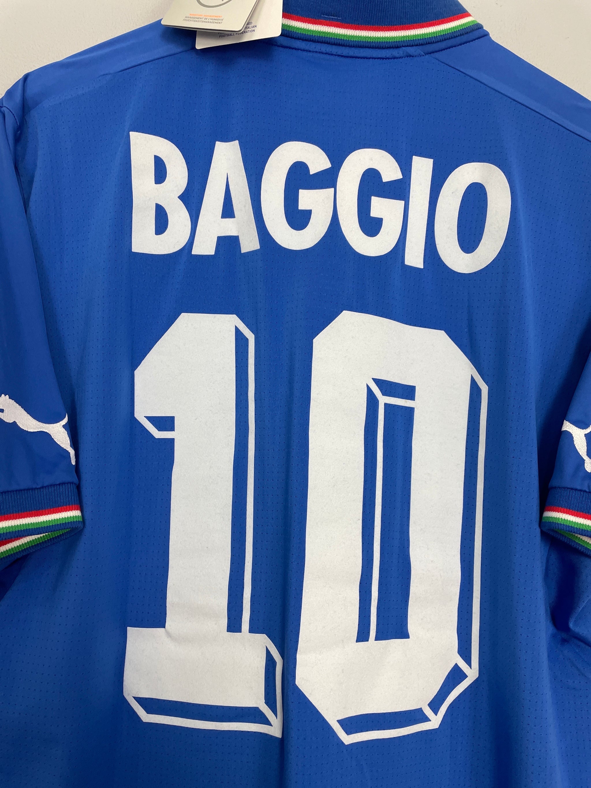 CULT KITS - 2012/13 ITALY BAGGIO #10 *BNWT* ANNIVERSARY HOME SHIRT (XL ...