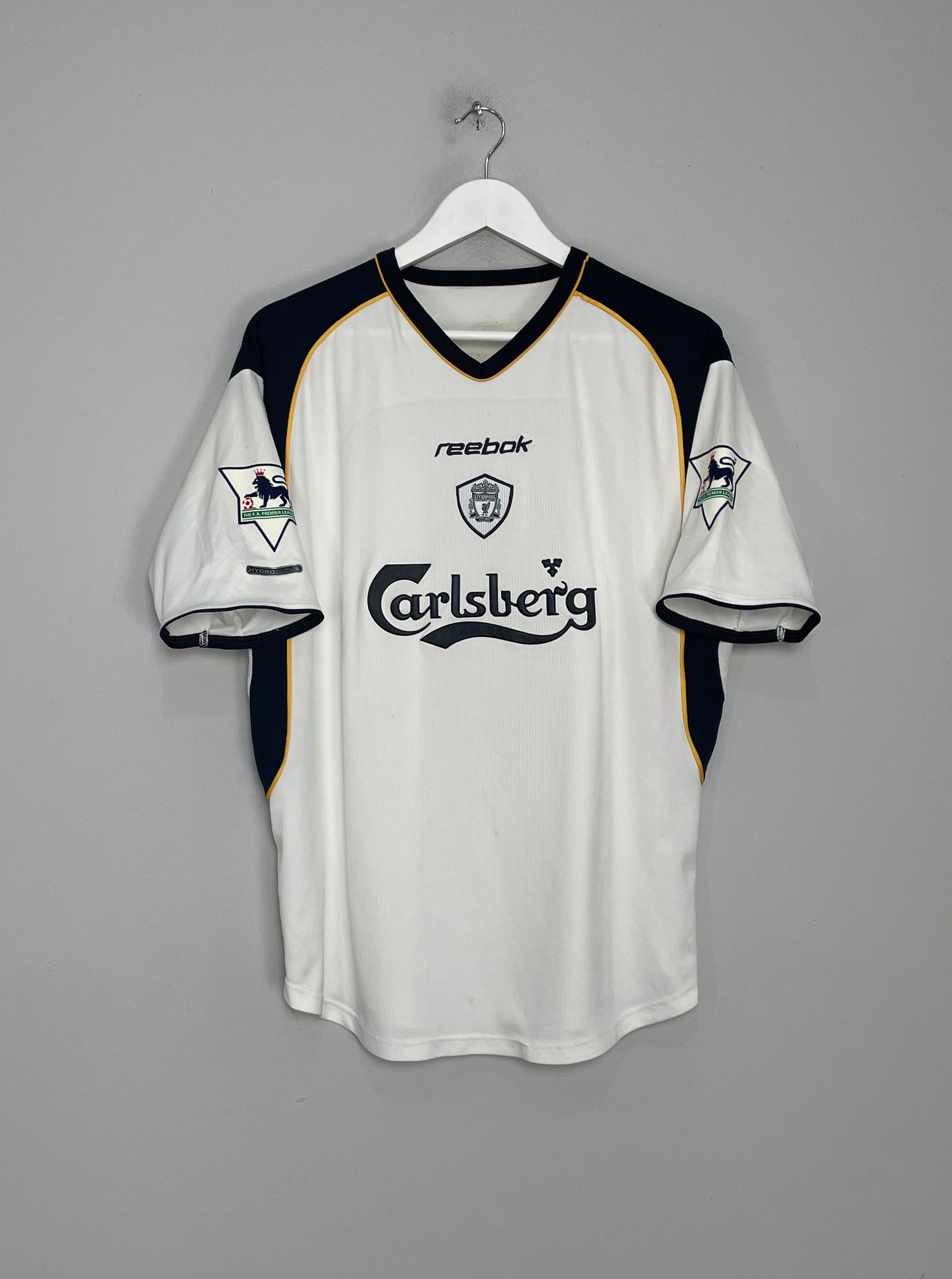 CULT KITS - 2001/03 LIVERPOOL FOWLER #9 AWAY SHIRT (S) REEBOK – Cult Kits