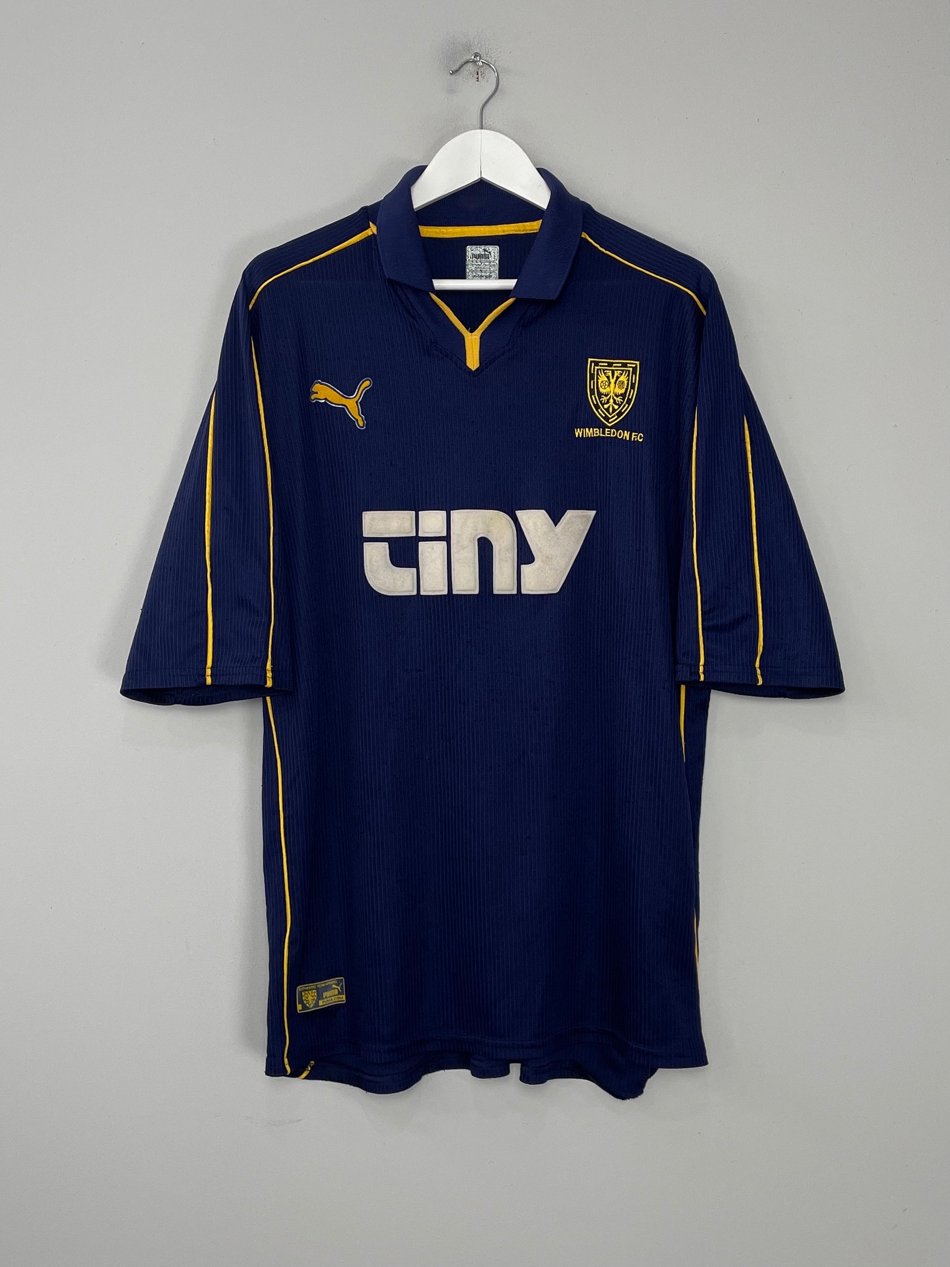 CULT KITS - 2000/01 WIMBLEDON HOME SHIRT (XL) PUMA – Cult Kits