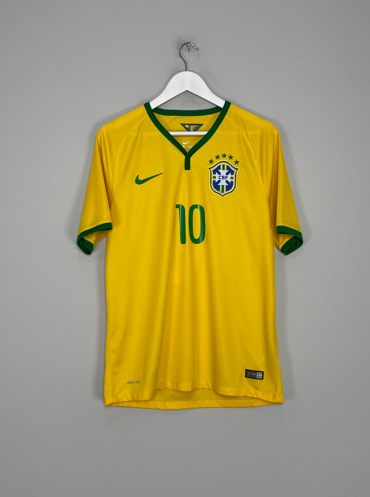 CULT KITS | 2014/15 BRAZIL NEYMAR #10 HOME SHIRT (M) NIKE – Cult Kits