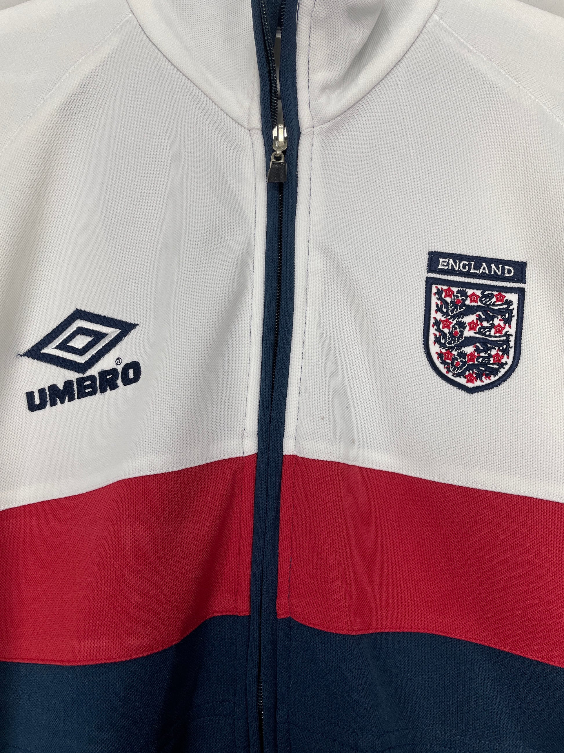 CULT KITS - 2000/02 ENGLAND TRACK JACKET (L) UMBRO – Cult Kits