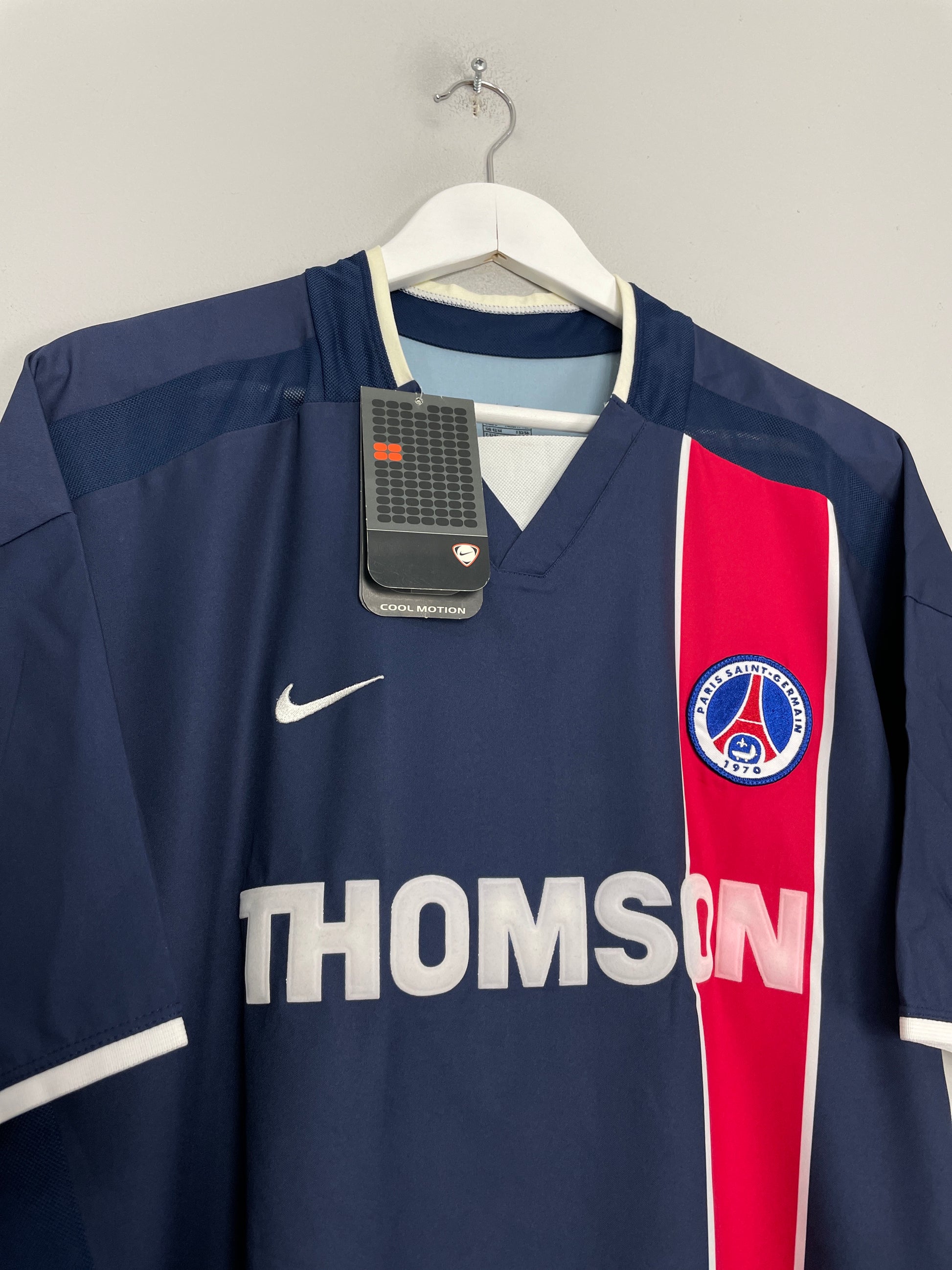 CULT KITS - 2002/04 PSG RONALDINHO #10 *BNWT* HOME SHIRT (L) NIKE ...