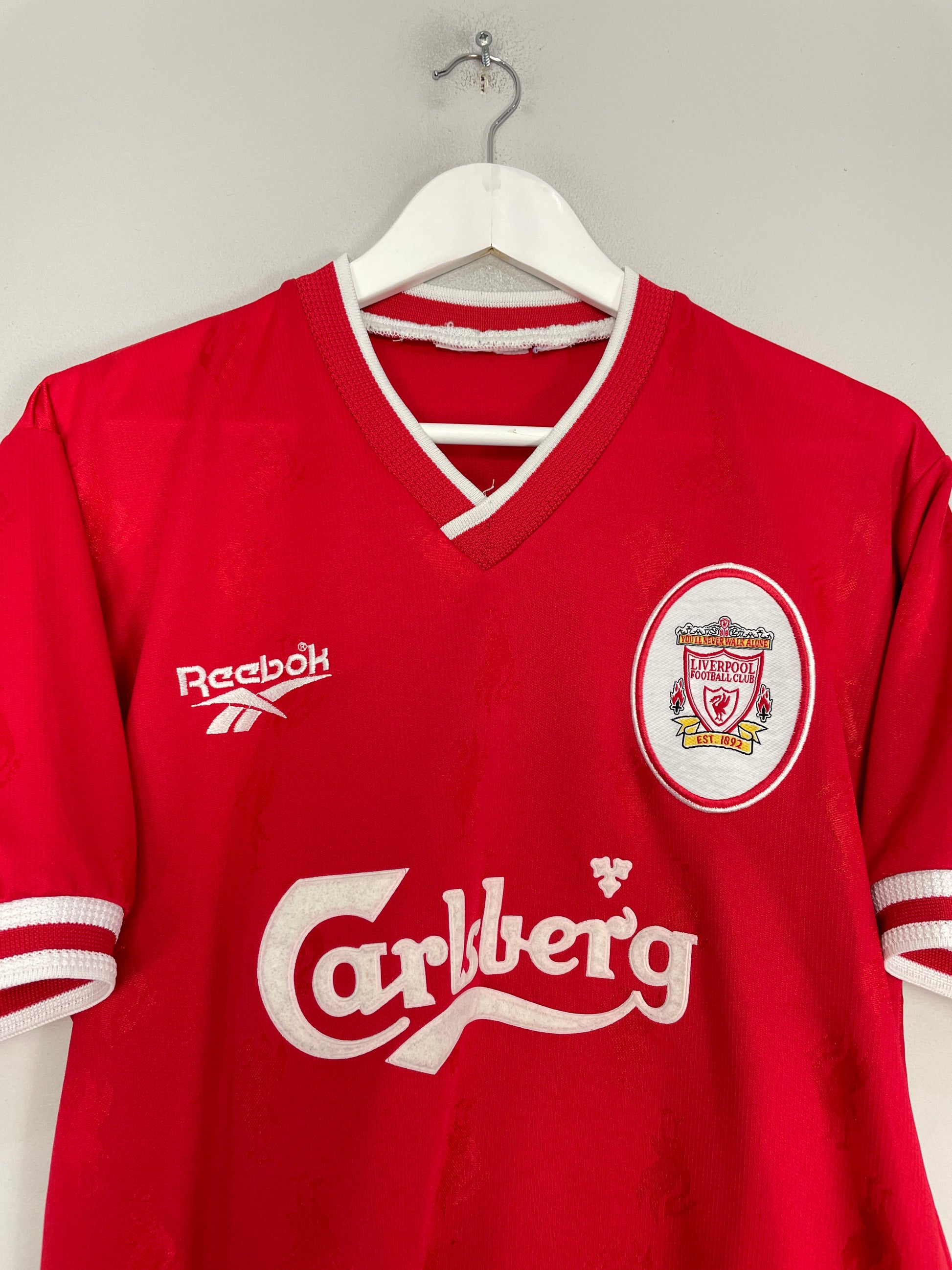CULT KITS - 1996/98 LIVERPOOL HOME SHIRT (S) REEBOK – Cult Kits