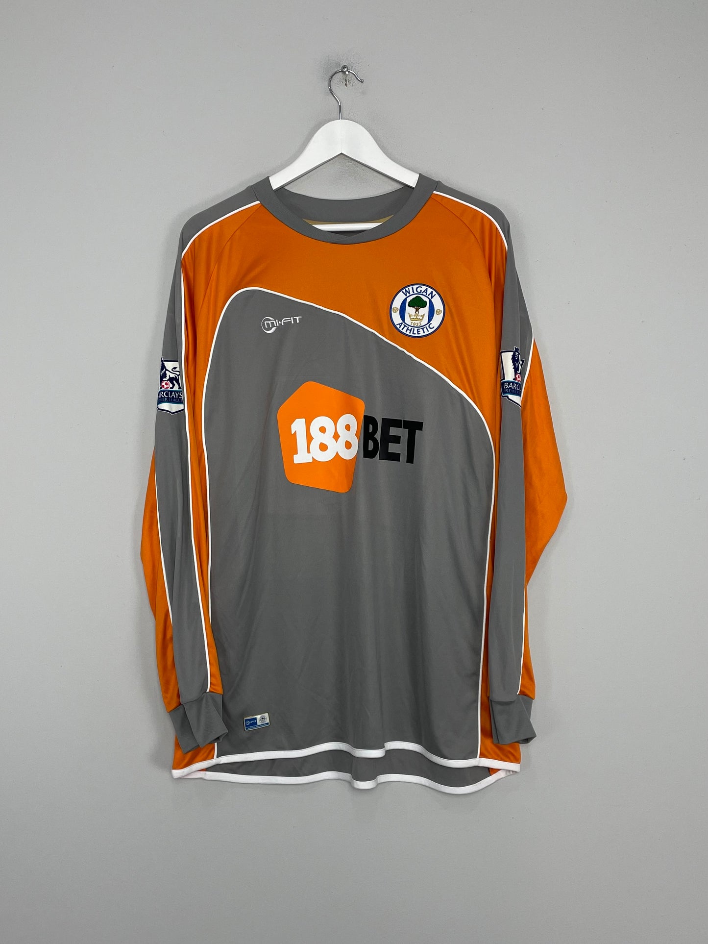 CULT KITS - 2010/11 WIGAN AL HABSI #26 *MATCH ISSUE* GK SHIRT (XXL ...