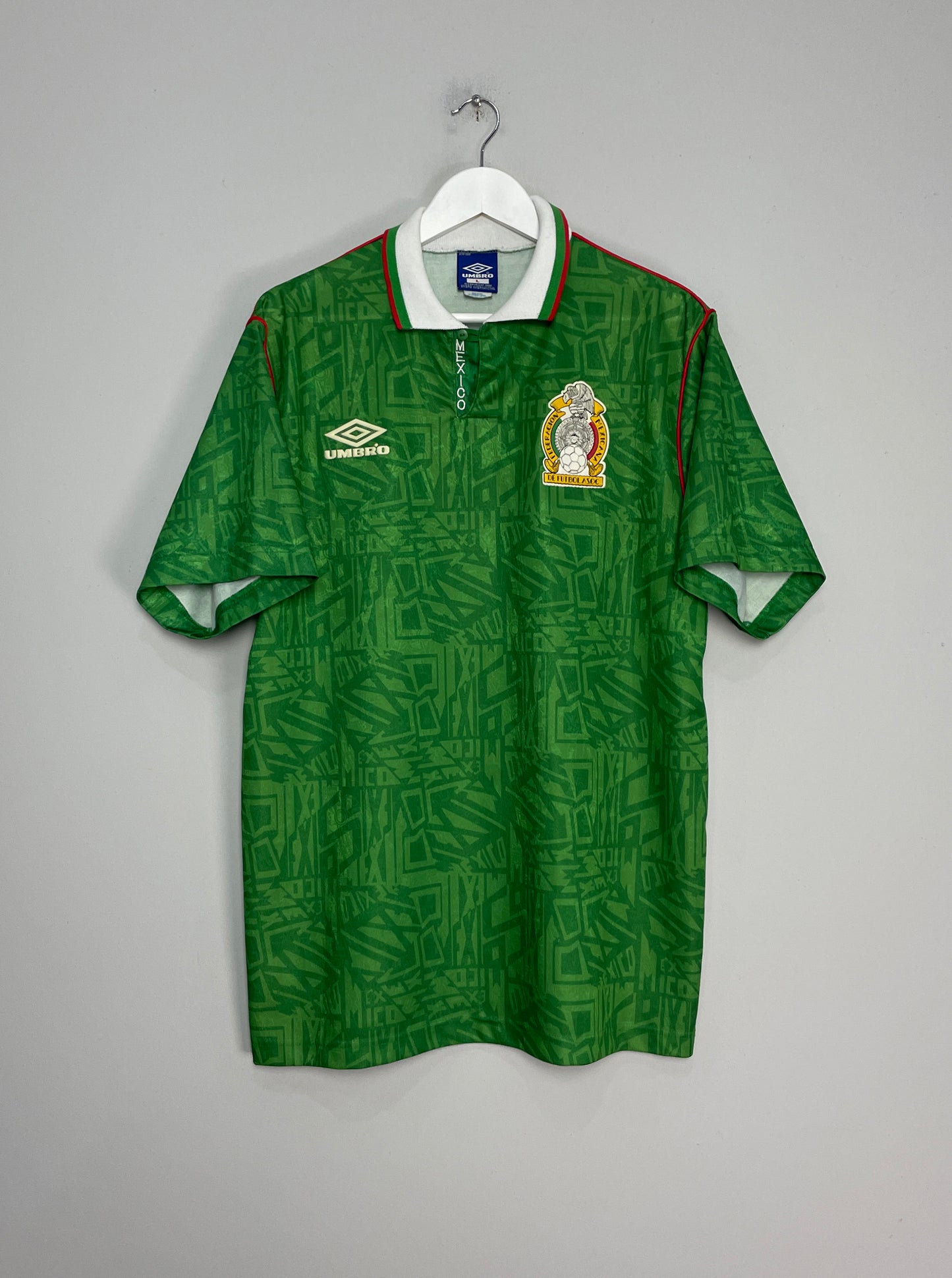 CULT KITS - 1994 MEXICO HOME SHIRT (L) UMBRO – Cult Kits
