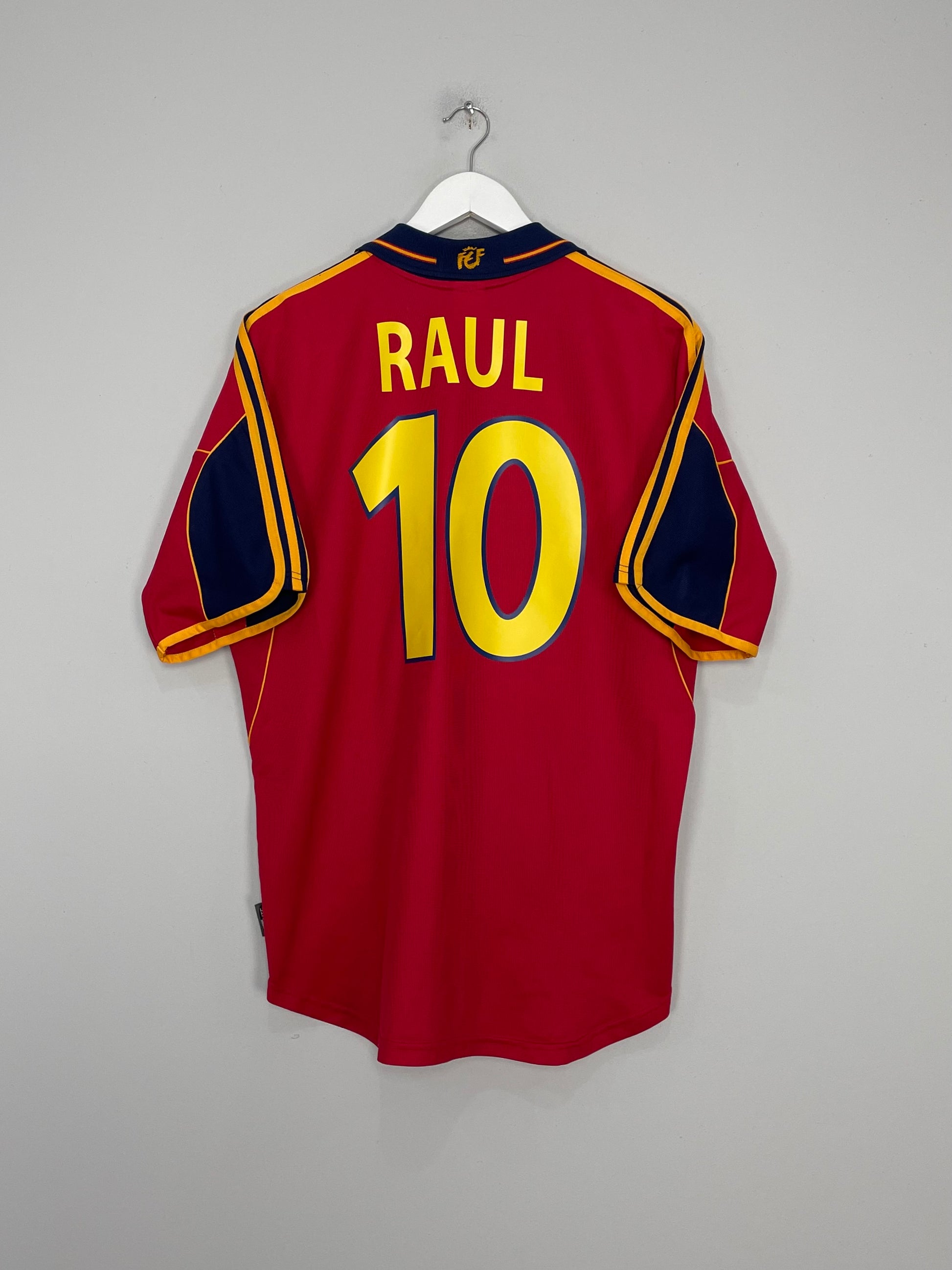 CULT KITS - 1999/01 SPAIN RAUL #10 HOME SHIRT (L) ADIDAS – Cult Kits