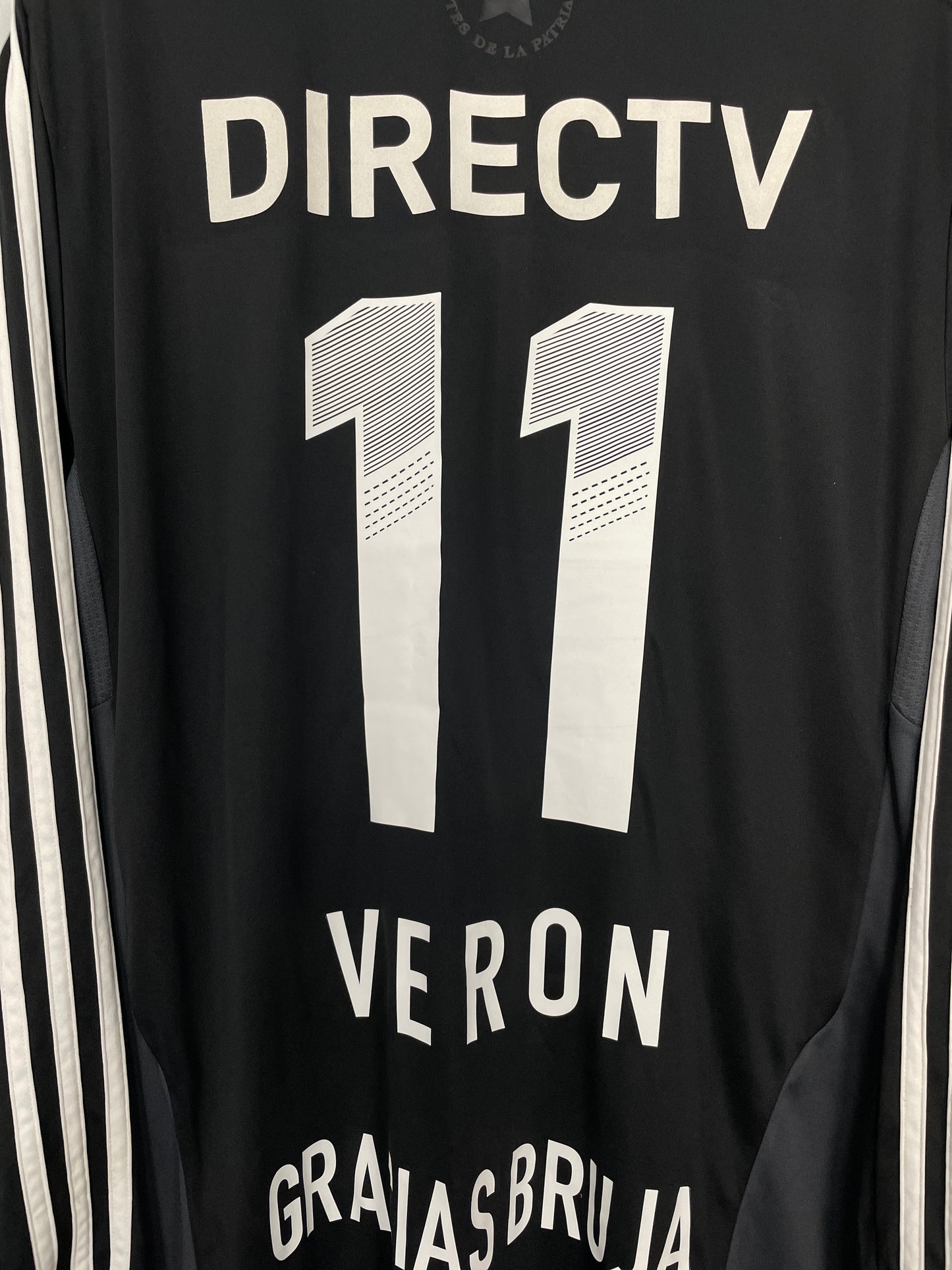 CULT KITS - 2012/13 ESTUDIANTES VERON #11 L/S AWAY SHIRT (XL) ADIDAS ...