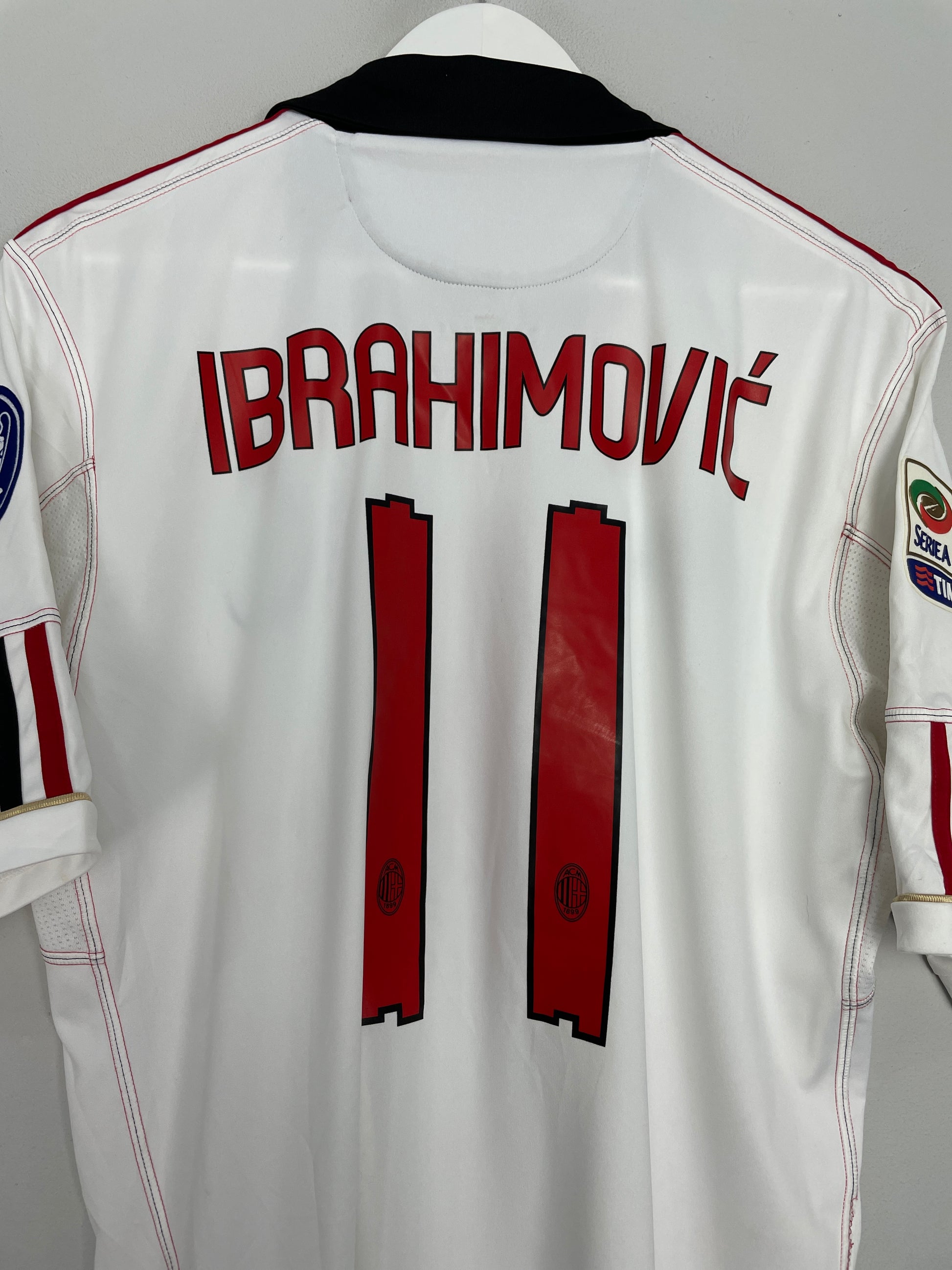 CULT KITS - 2010/11 AC MILAN IBRAHIMOVIC #11 AWAY SHIRT (L) ADIDAS ...