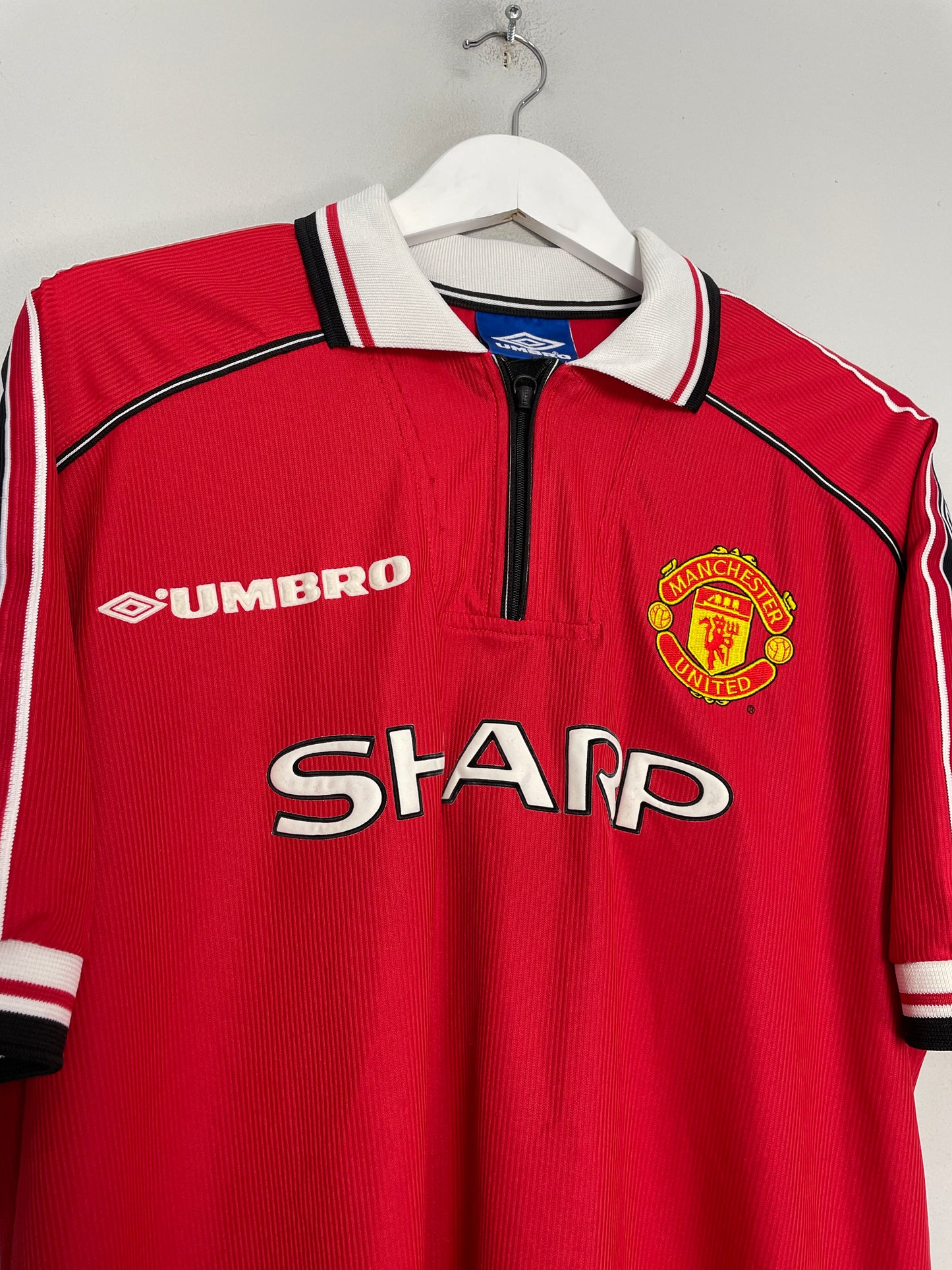 CULT KITS - 1998/00 MANCHESTER UNITED HOME SHIRT (XL) UMBRO – Cult Kits