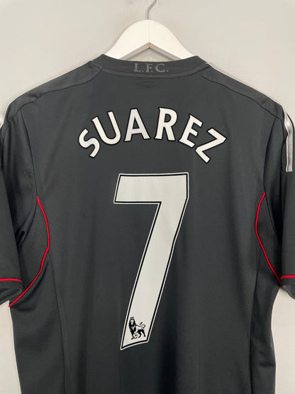 CULT KITS - 2011/12 LIVERPOOL SUAREZ #7 AWAY SHIRT (M) ADIDAS – Cult Kits