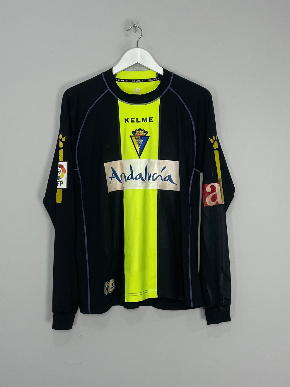 CULT KITS - 2007/08 CADIZ FC R.NAVAS #13 L/S GK SHIRT (L) KELME – Cult Kits