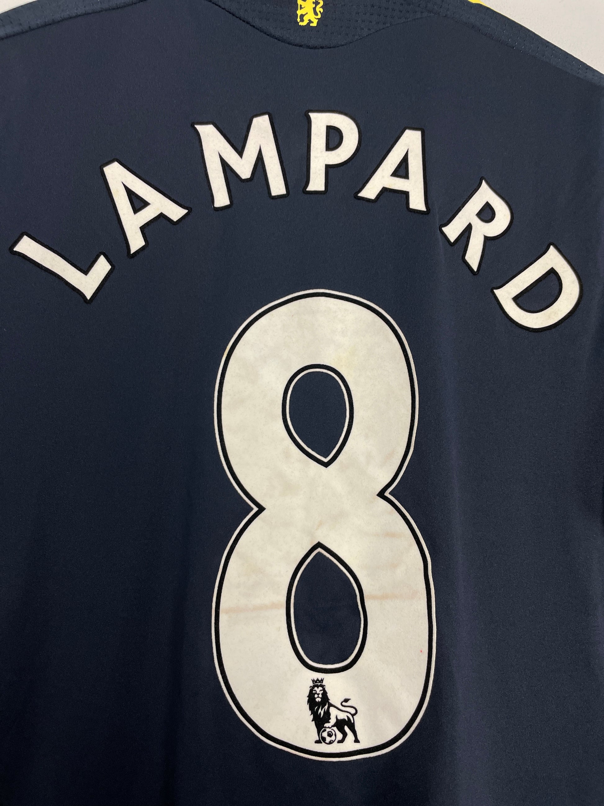 CULT KITS - 2009/10 CHELSEA LAMPARD #8 *PLAYER ISSUE* AWAY SHIRT (M ...