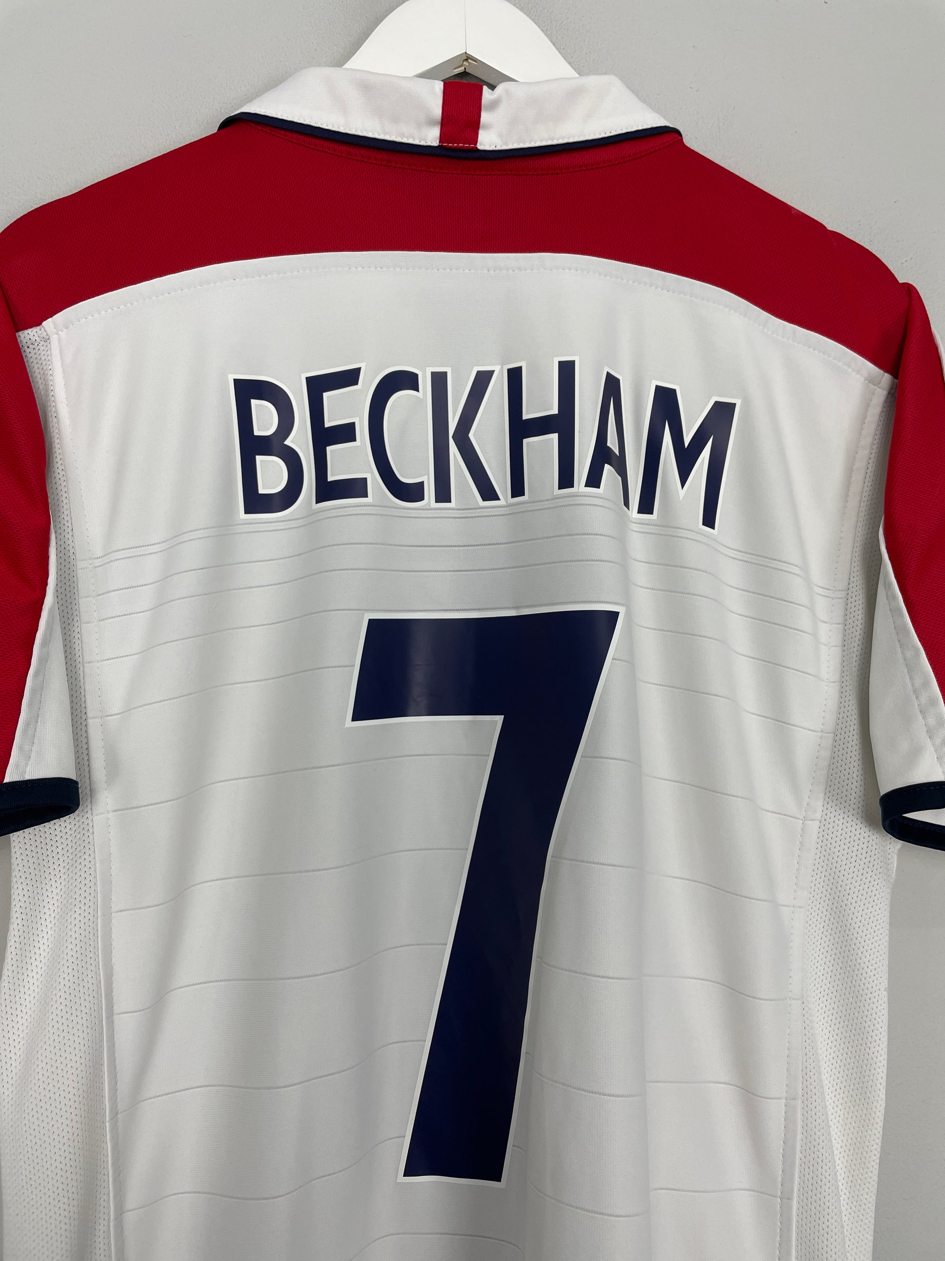 CULT KITS - 2003/05 ENGLAND BECKHAM #7 HOME SHIRT (M) UMBRO – Cult Kits