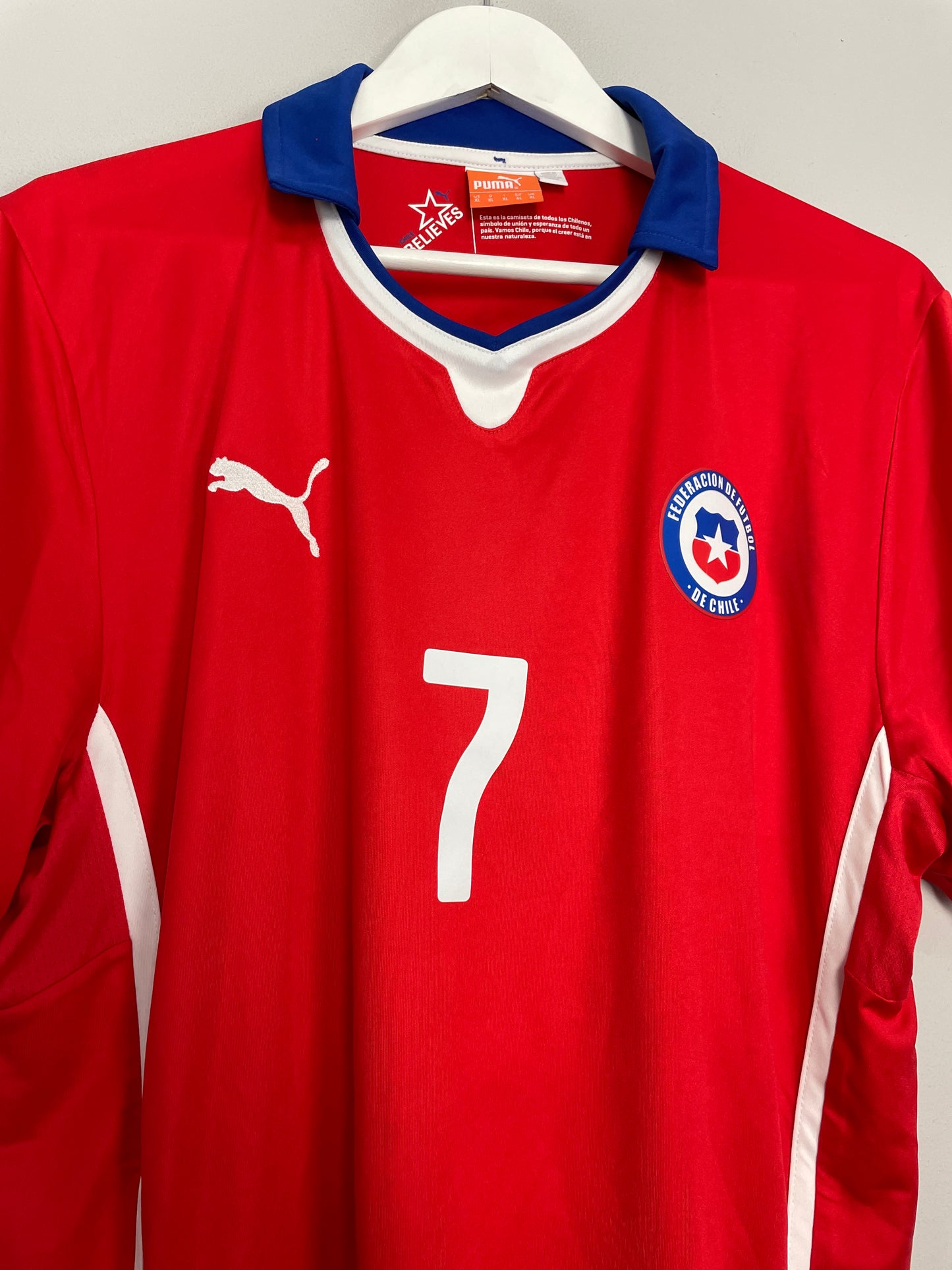 CULT KITS - 2014/15 CHILE ALEXIS #7 HOME SHIRT (XL) PUMA – Cult Kits
