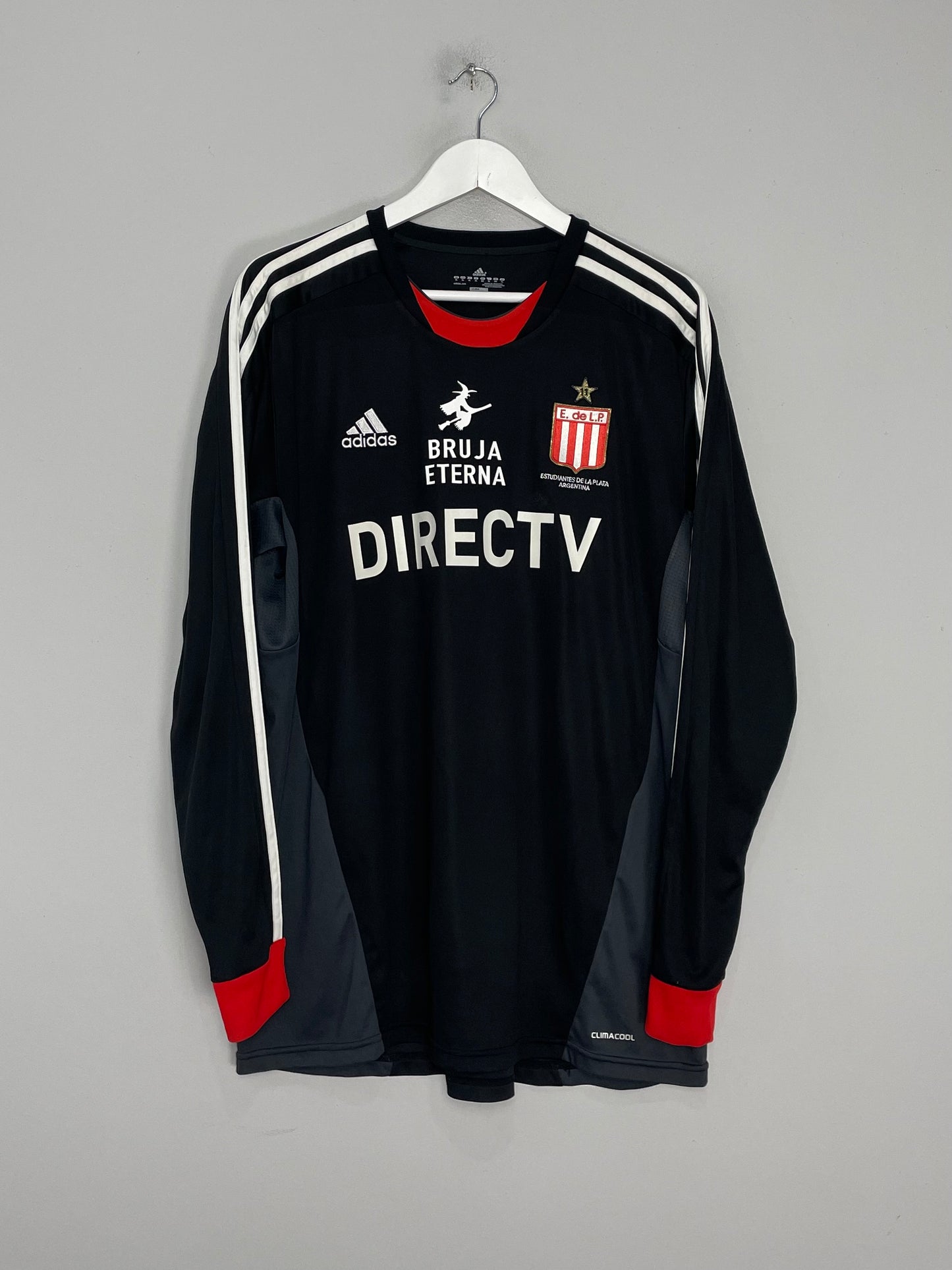 CULT KITS - 2012/13 ESTUDIANTES VERON #11 L/S AWAY SHIRT (XL) ADIDAS ...