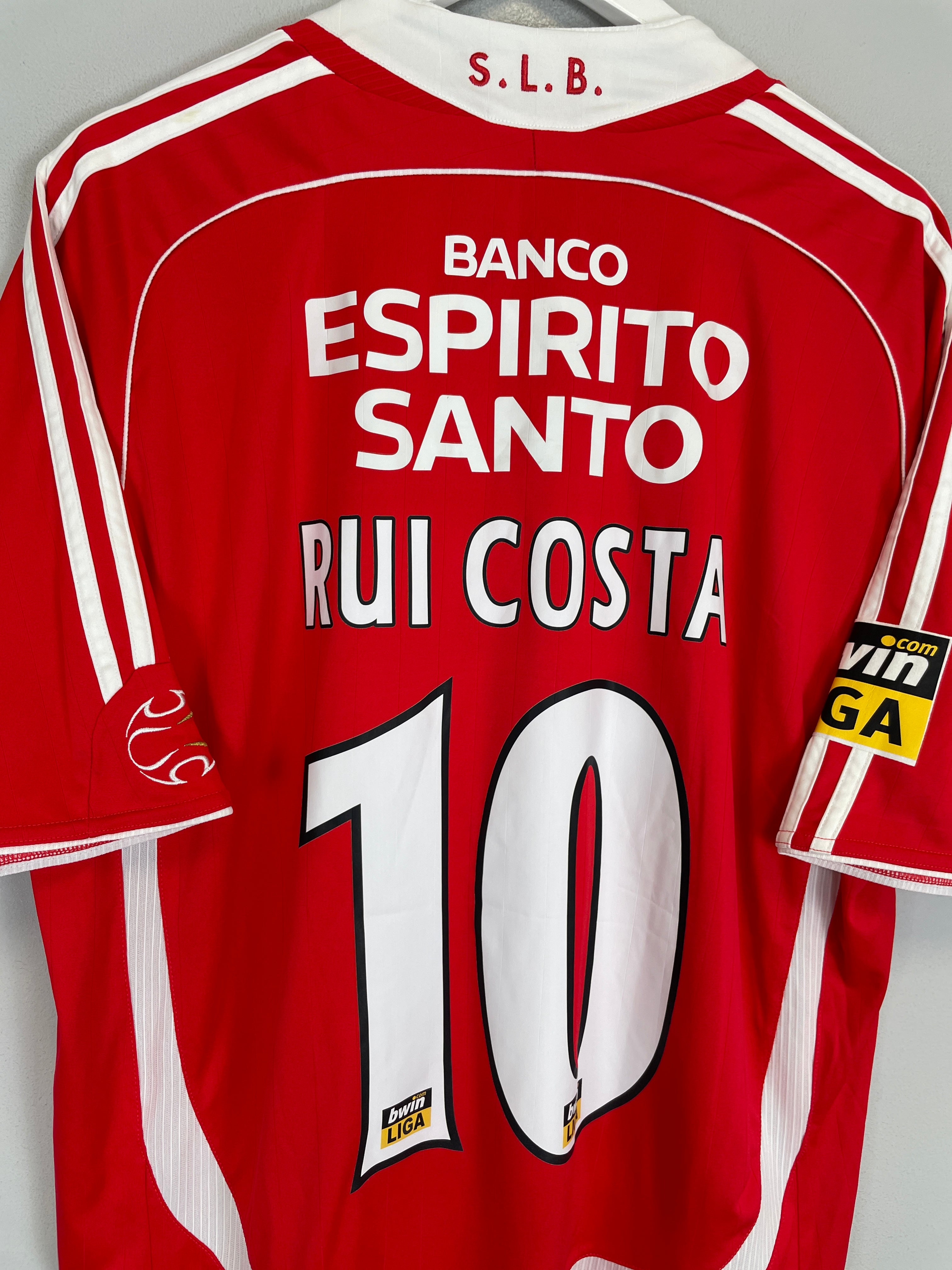 2006/07 BENFICA RUI COSTA #10 HOME SHIRT (XL) ADIDAS, Cult Kits