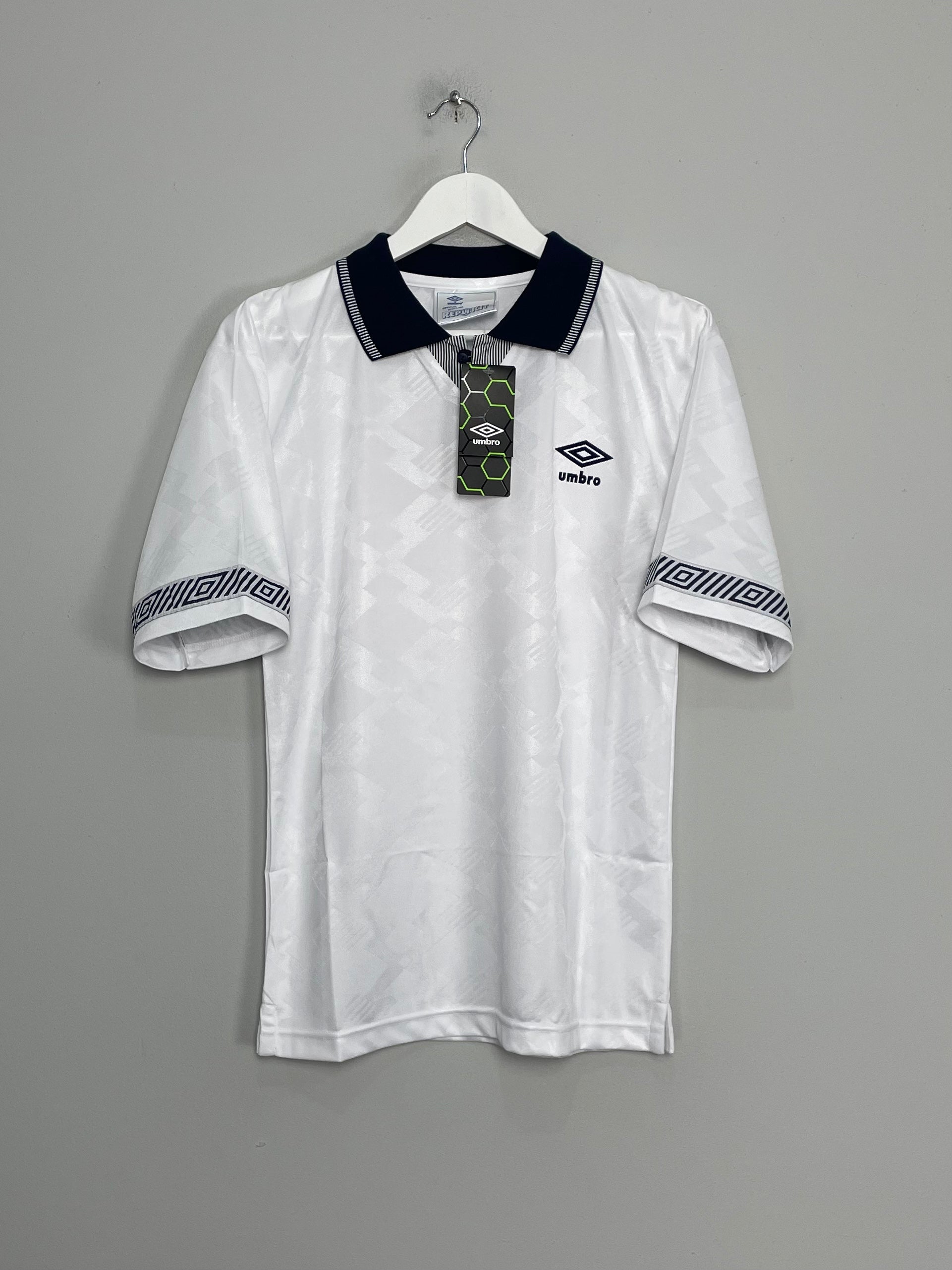CULT KITS - 1990 UMBRO #19 ITALIA 90 *RE-ISSUE* TEMPLATE HOME SHIRT (S ...