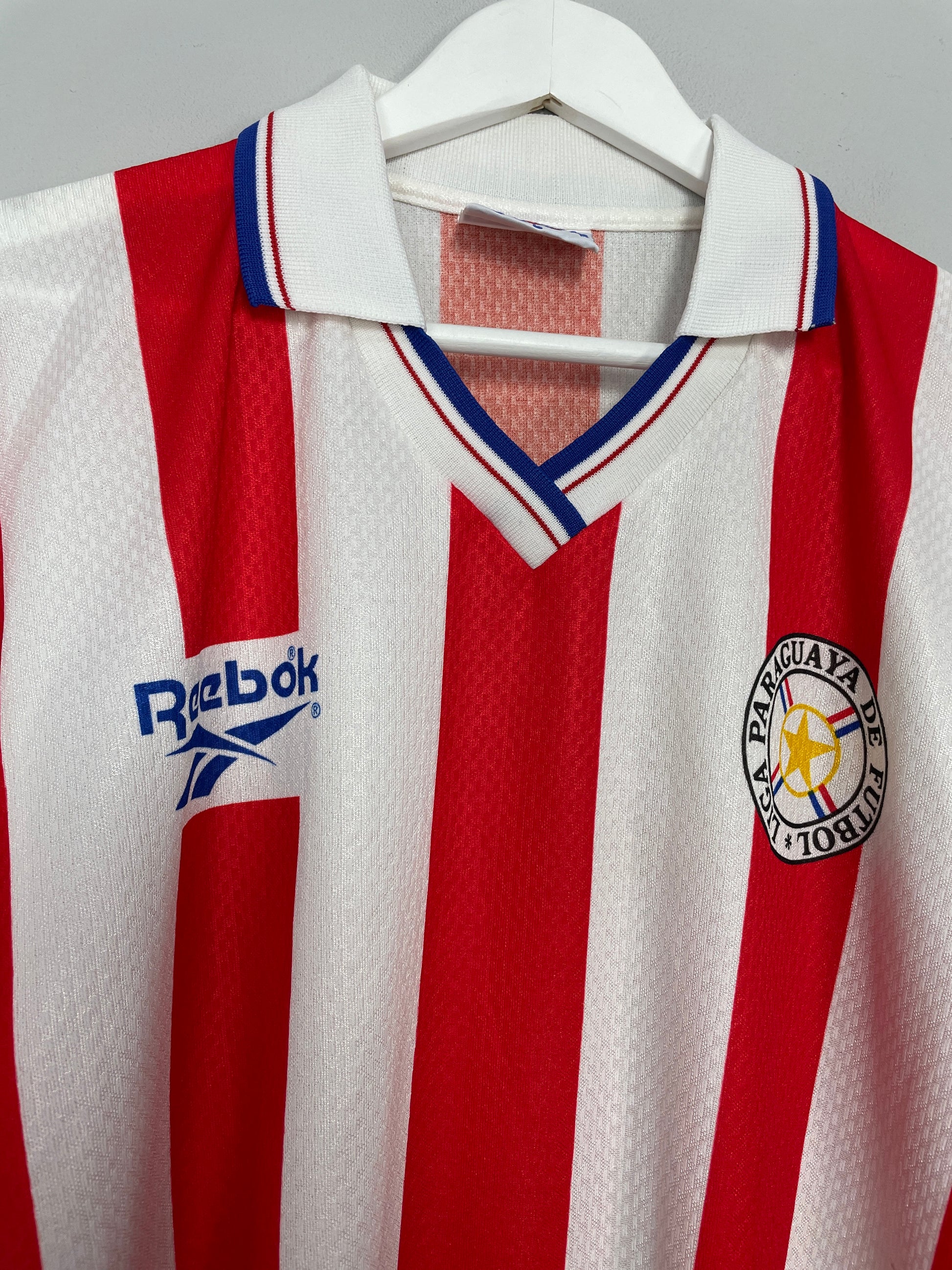 Cult Kits - 1997 PARAGUAY HOME SHIRT (L) REEBOK