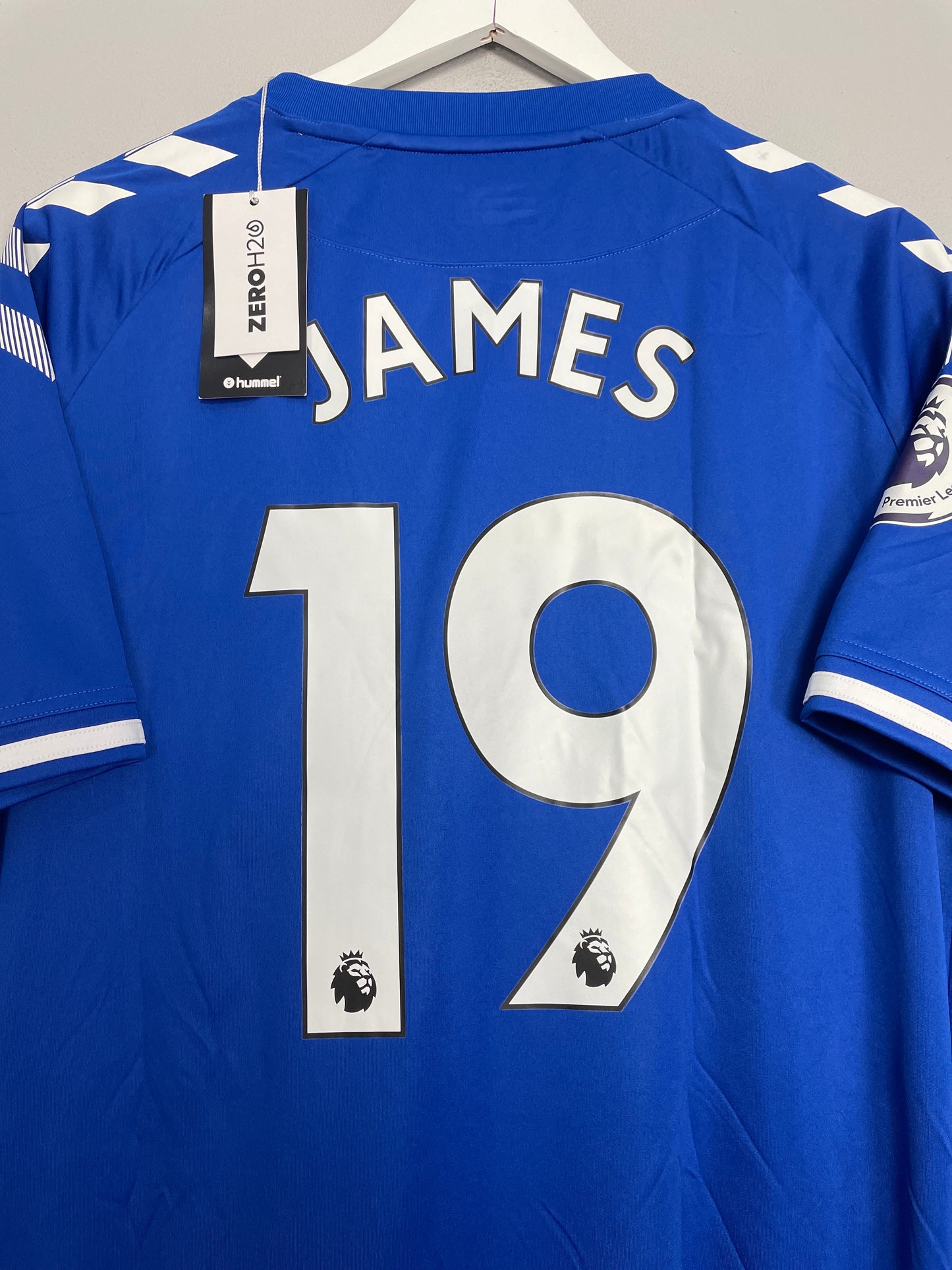 Cult Kits - 2020/21 EVERTON JAMES #21 *BNWT* HOME SHIRT (XL) HUMMEL