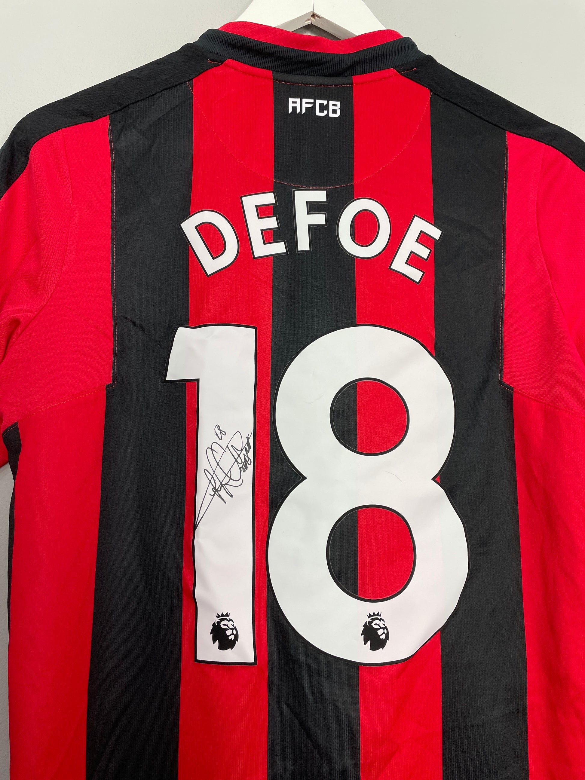 CULT KITS - 2018/19 BOURNEMOUTH DEFOE #18 *MATCH ISSUE+SIGNED – Cult Kits