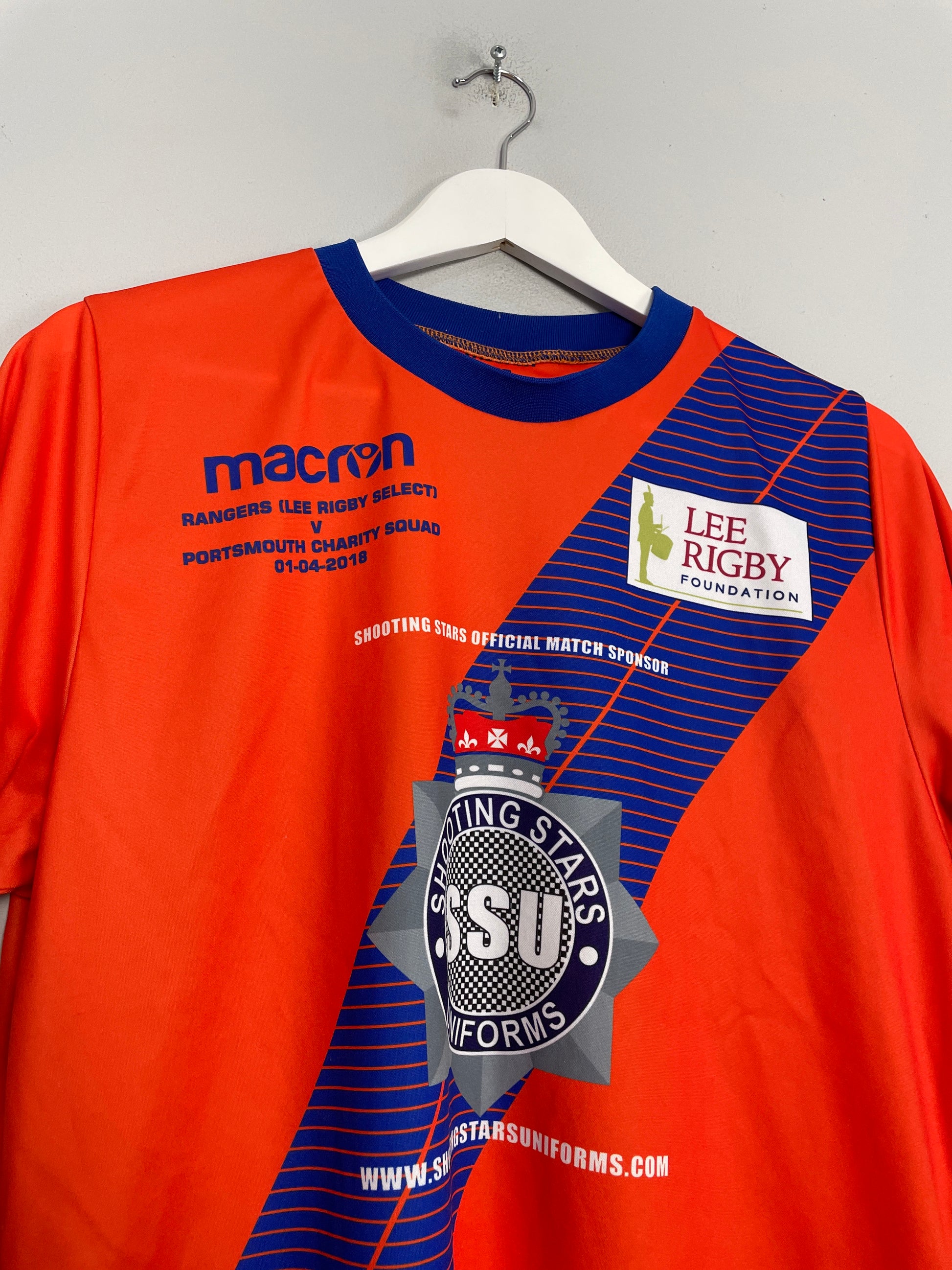 CULT KITS - 2018/19 SHOOTING STARS CHARITY SHIRT (M) MACRON – Cult Kits