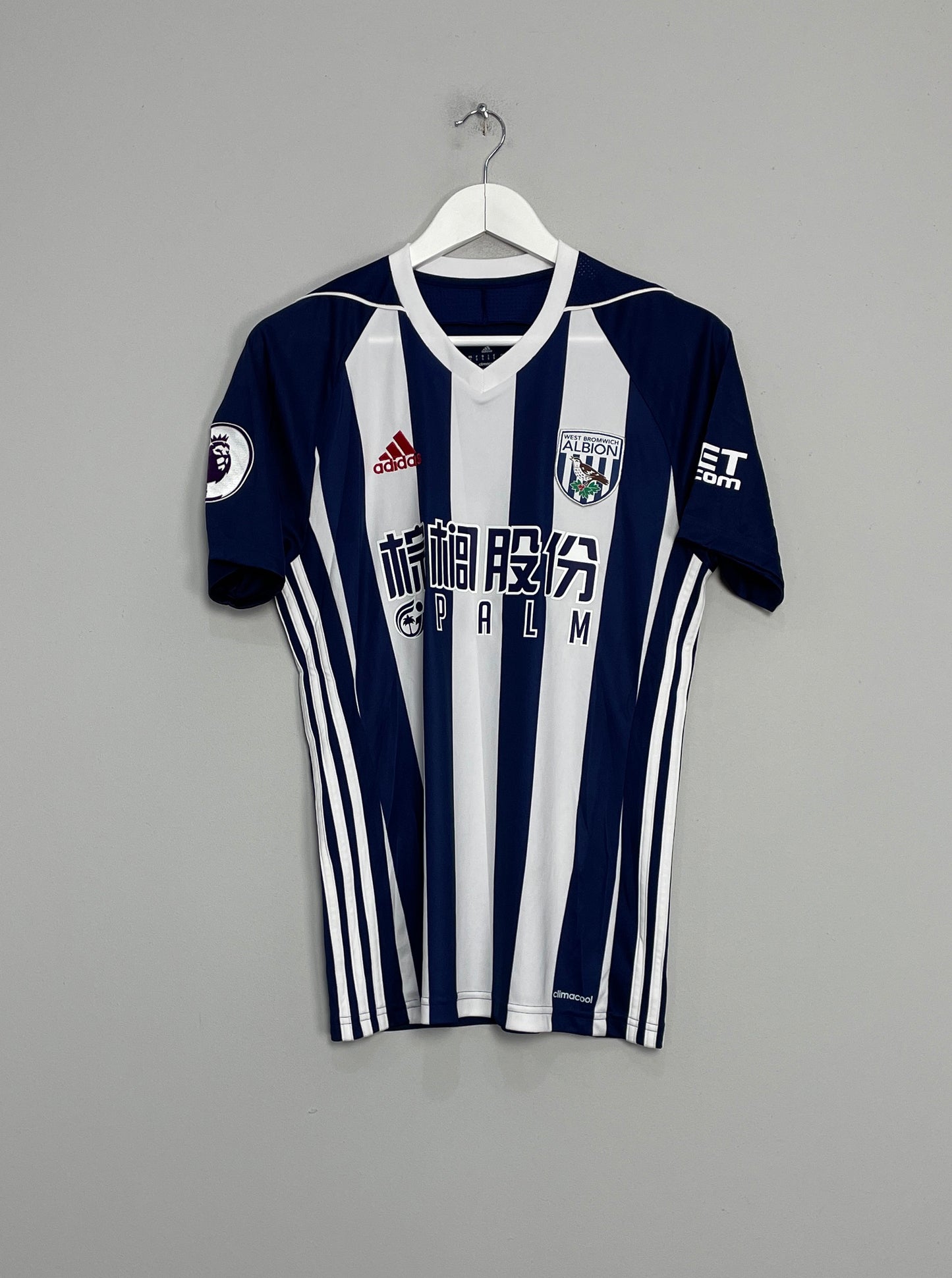 CULT KITS - 2017/18 WEST BROM PHILLIPS #10 *PLAYER ISSUE* HOME SHIRT (S ...