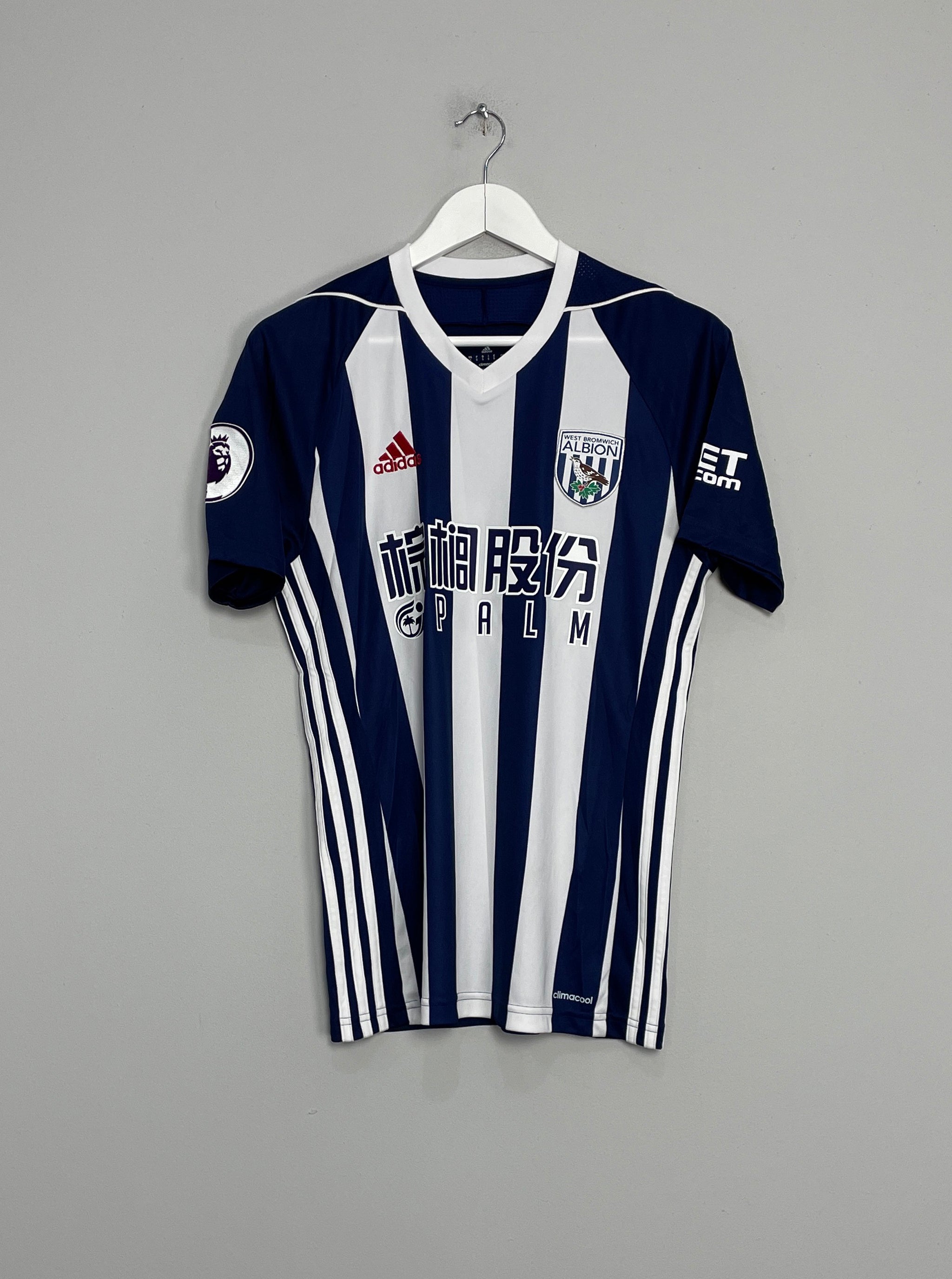 CULT KITS - 2017/18 WEST BROM PHILLIPS #10 *PLAYER ISSUE* HOME SHIRT (S ...