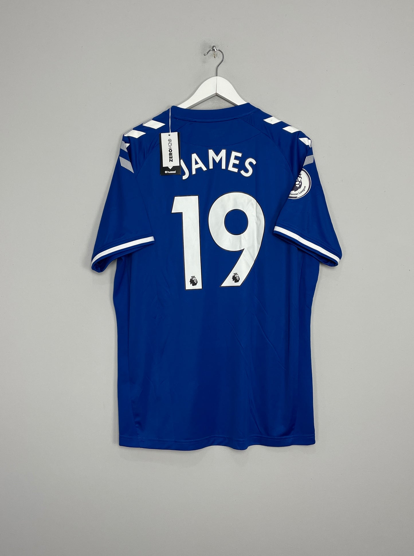 Cult Kits - 2020/21 EVERTON JAMES #21 *BNWT* HOME SHIRT (XL) HUMMEL