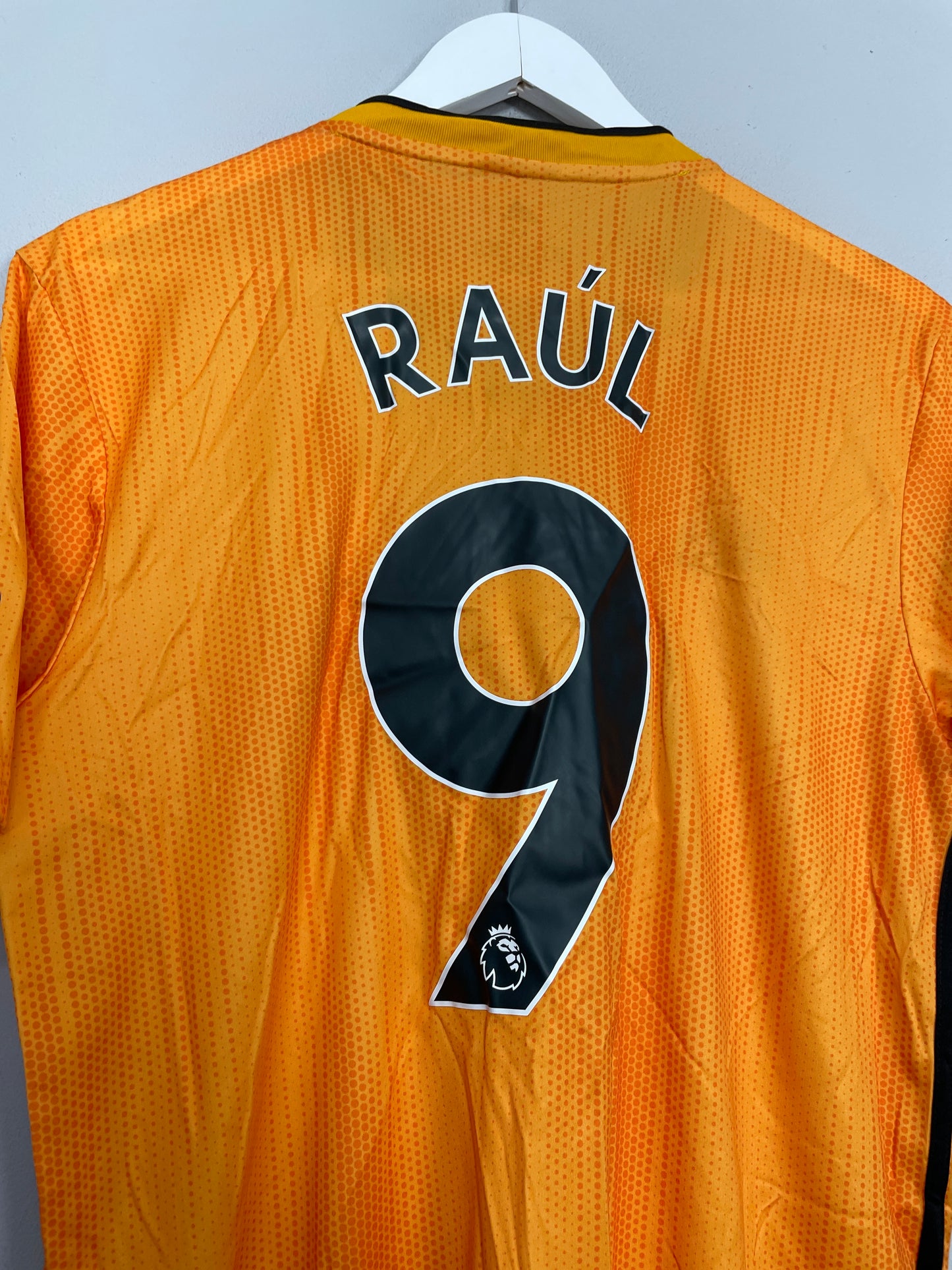 CULT KITS - 2019/20 WOLVES RAUL #9 *MATCH ISSUE* HOME SHIRT (M) ADIDAS ...